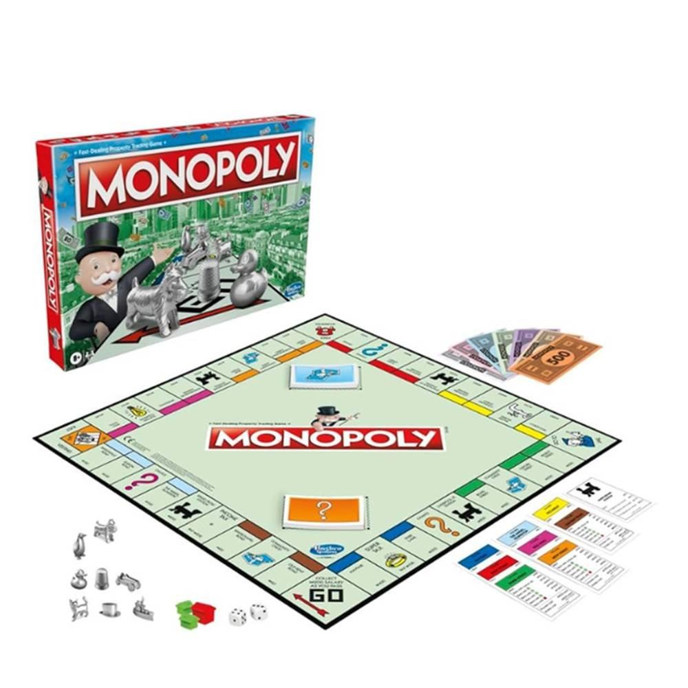 Monopoly Classic English Game, C1009E - Multicolored| Xcite