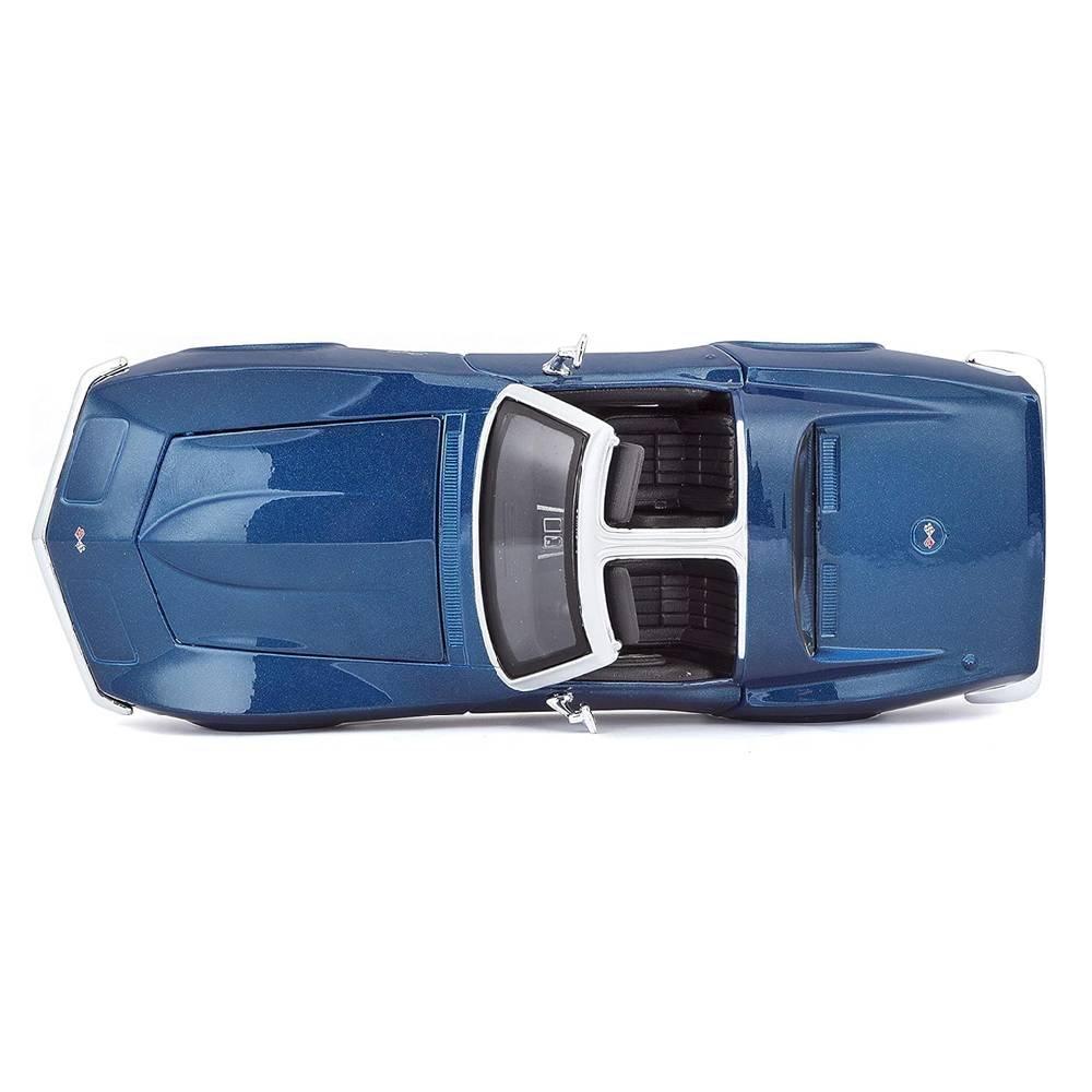 Maisto1:24 Scale 1970 Chevrolet Corvette Car Blue| Xcite