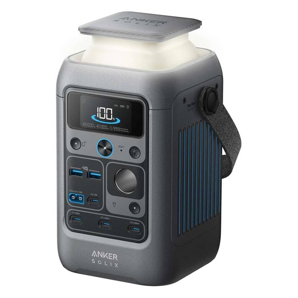 Anker Solix Power Station 300W + Built-In Light 288Wh| Xcite