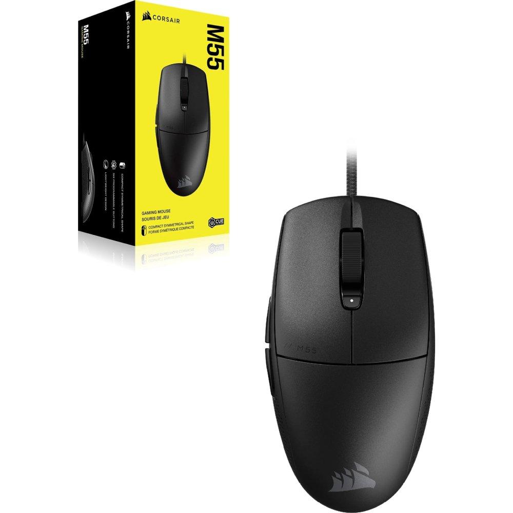 Corsair M55 Lightweight Wired Gaming Mouse (AP)| Xcite