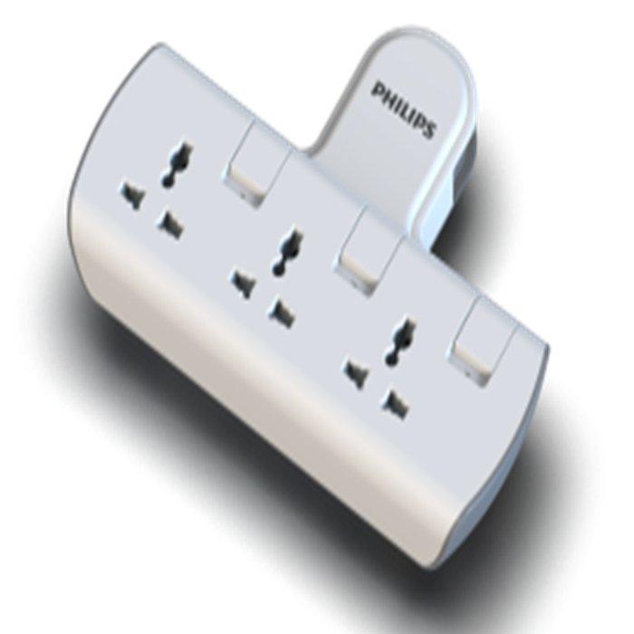 Philips Lighting 3 Plug Individual Socket| Xcite Kuwait