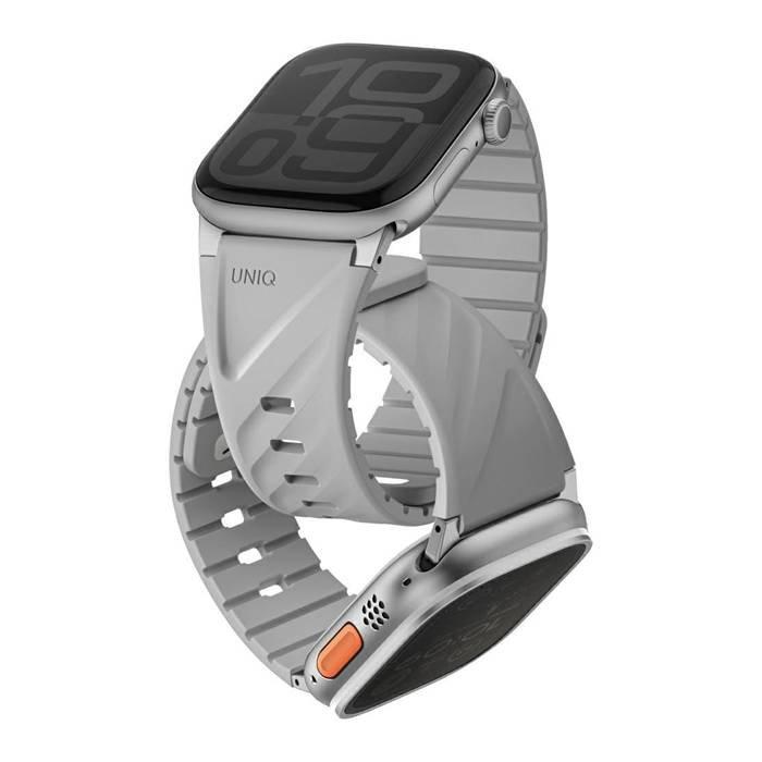 Uniq Fluo Apple Watch Strap, 40/49mm – Gray| Xcite Kuwait