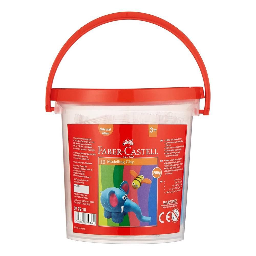 Faber Castell modelling Clay 250Gm 10 Colors | Xcite Kuwait