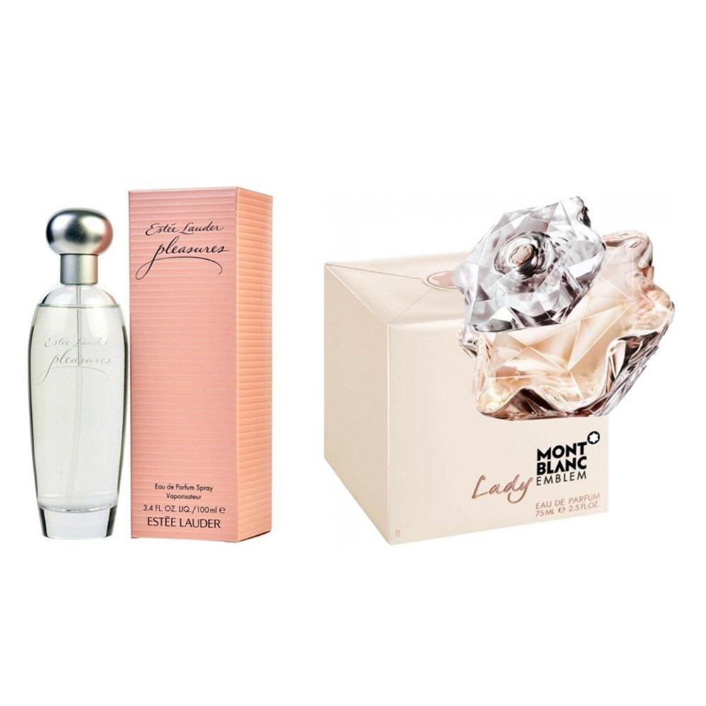 Estee Lauder Pleasures + Mont Blanc Lady Emblem| Xcite