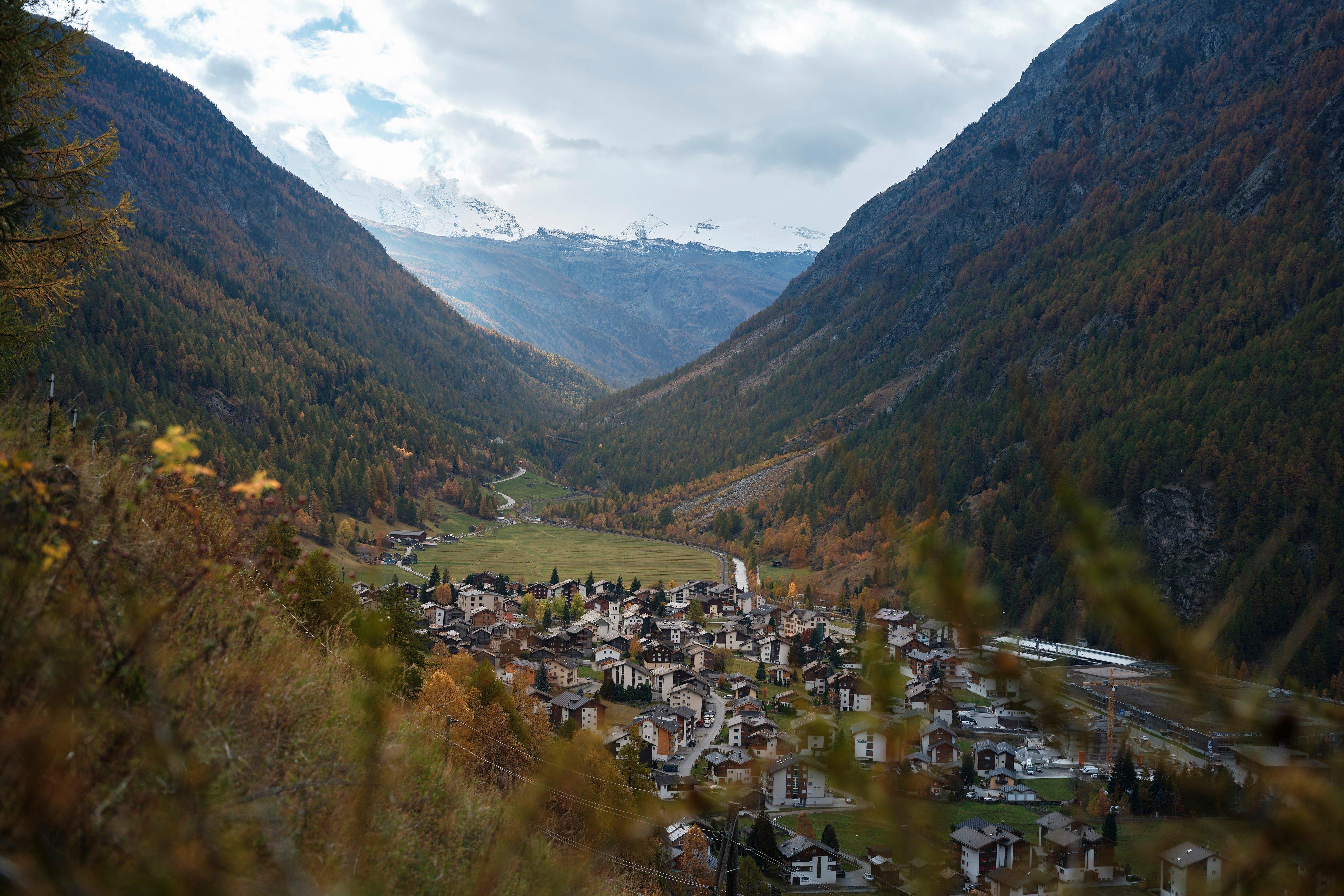 Municipality of Täsch Near Zermatt, Switzerland
