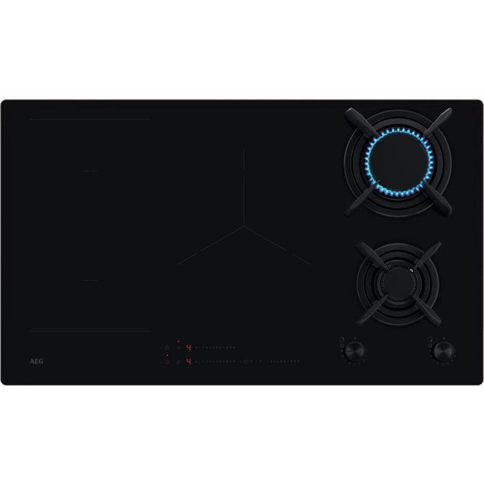AEG HDB95623NB 90cm Dual Fuel Hob