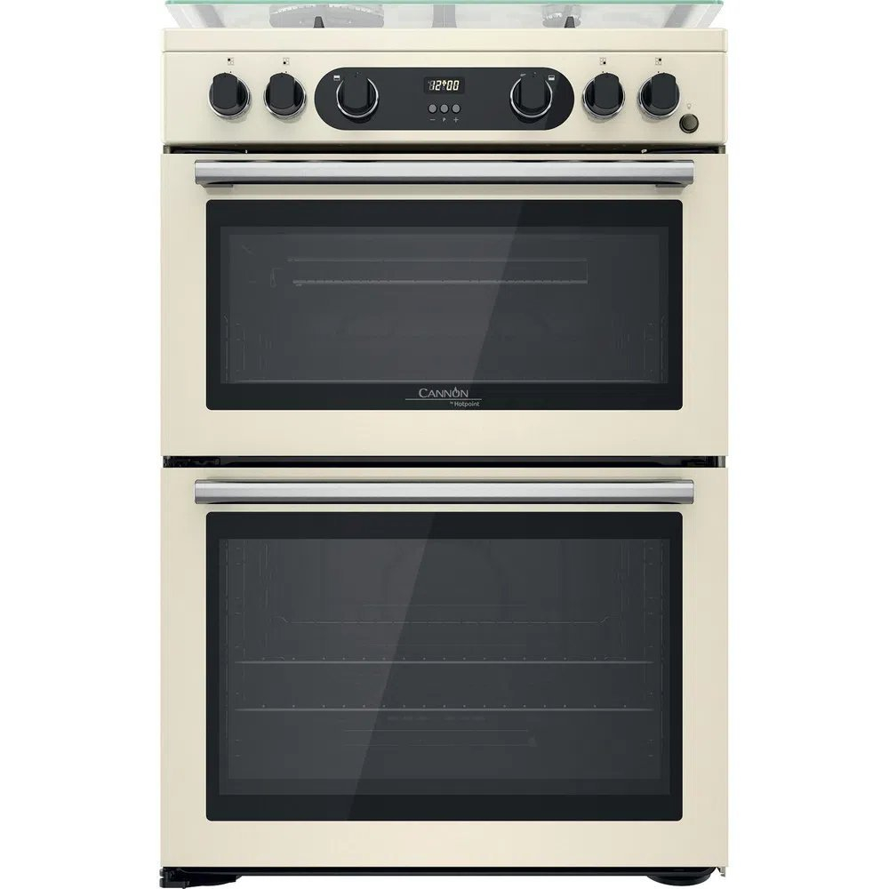 Hotpoint CD67G0C2CJ 60cm Double Gas Cooker