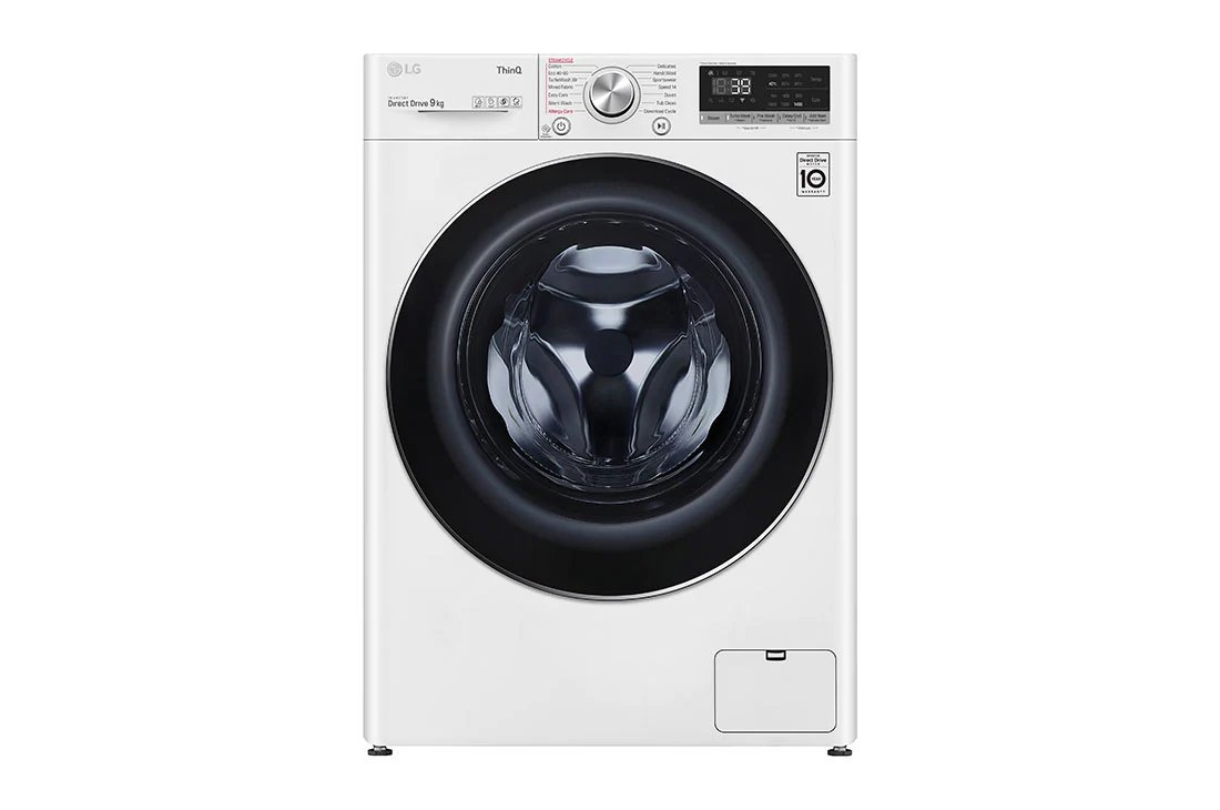 LG F4V909WTSE 9kg 1400 Spin Washing Machine