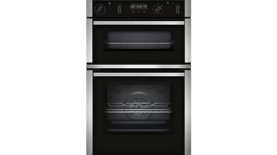 NEFF U2ACM7HH0B N70 Built-In Double Electric Oven