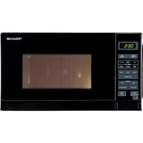 Sharp R272KM 20 Litre Solo Microwave - Black | Solo Microwaves ...
