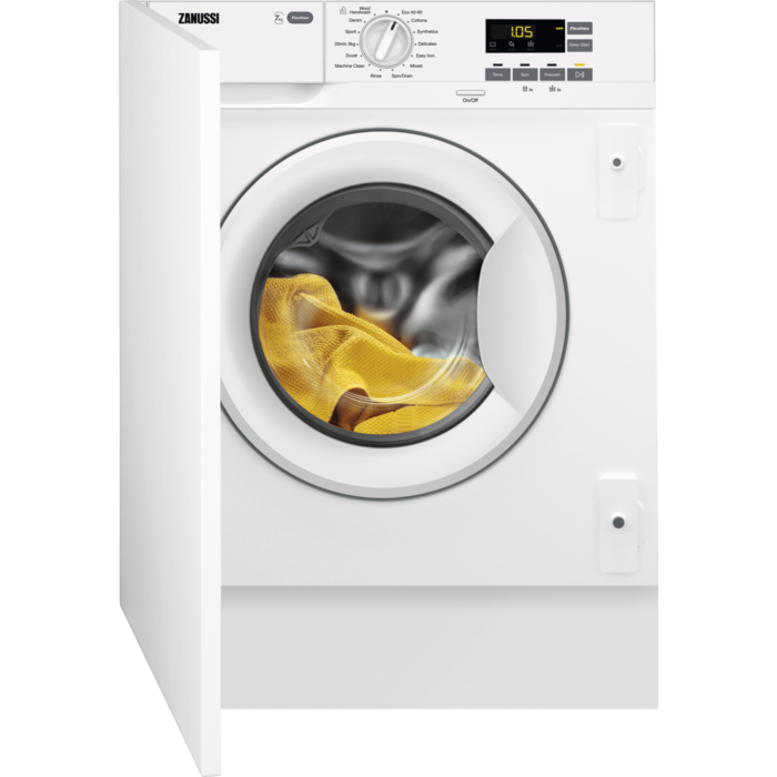 Zanussi Z712W43BI Built-In 7kg 1200 Spini Washing Machine
