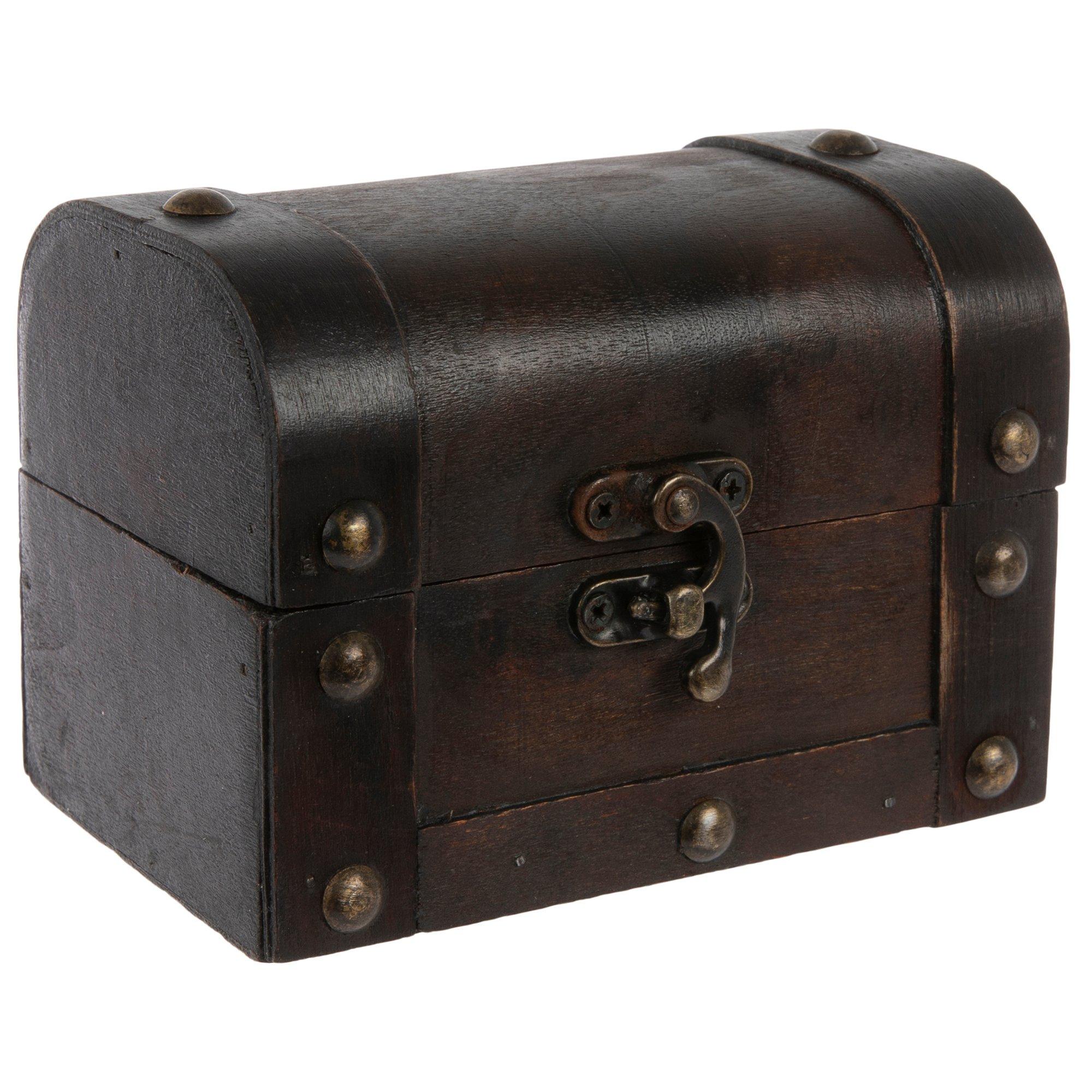 Dark Brown Wood Trunk Box | Hobby Lobby | 1000447