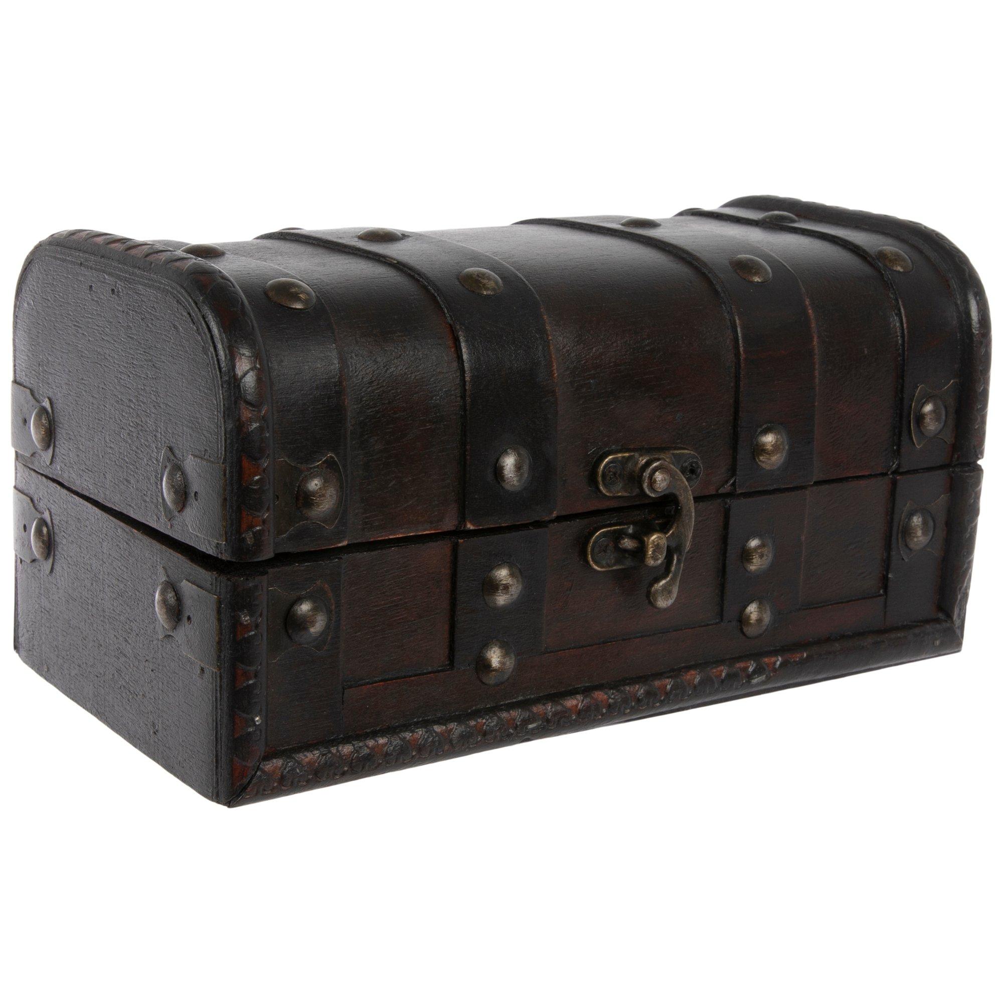 Double-Banded Wood Trunk Box | Hobby Lobby | 1000488