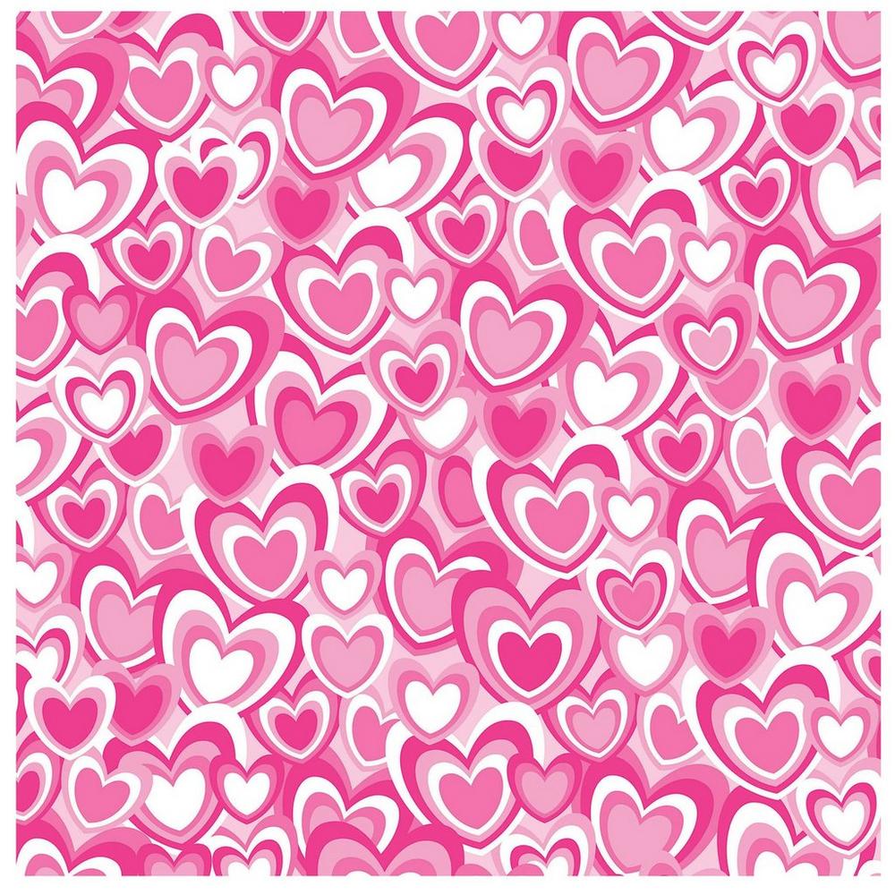 Scrapbook Paper Hearts