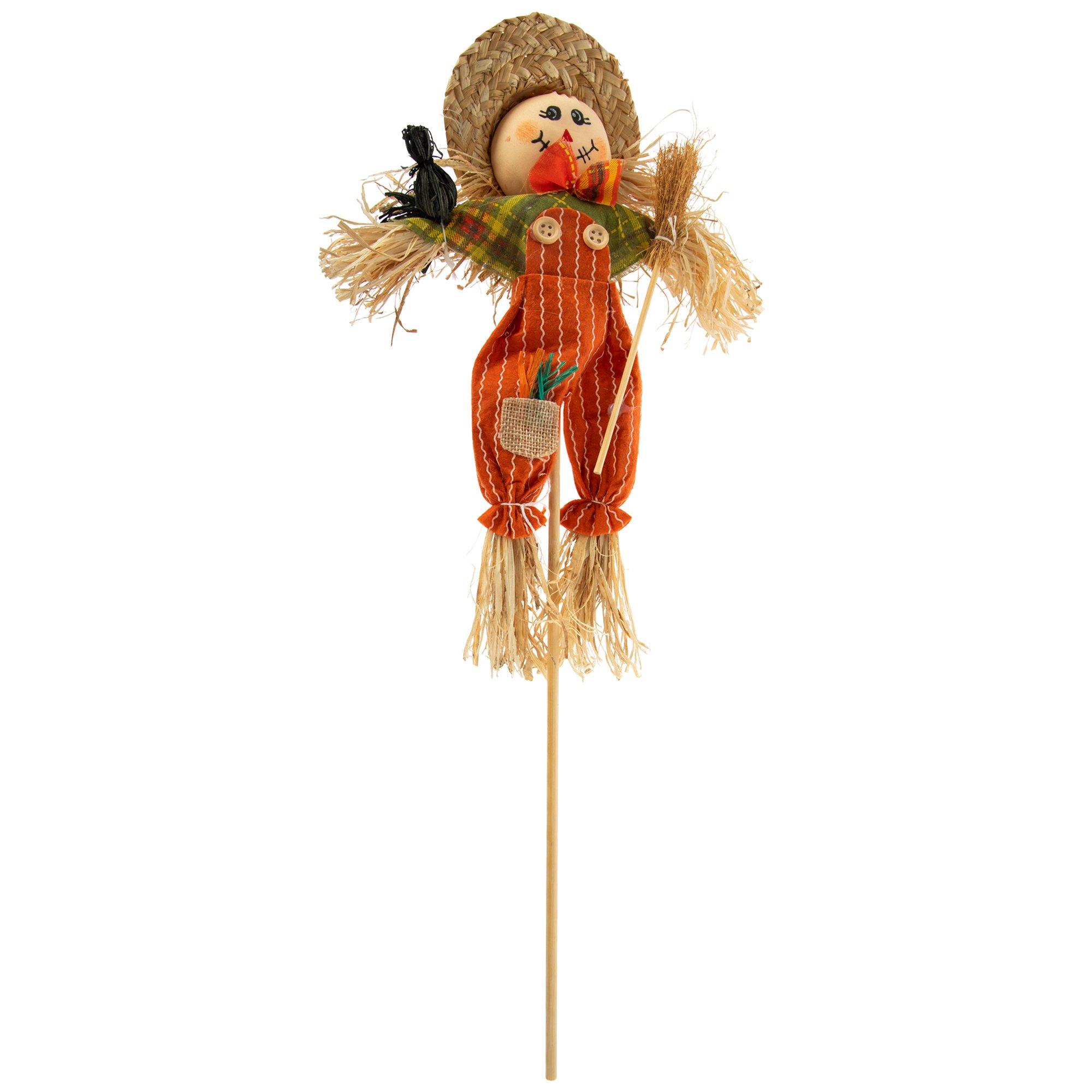 Orange Overalls Scarecrow Pick | Hobby Lobby | 105421433
