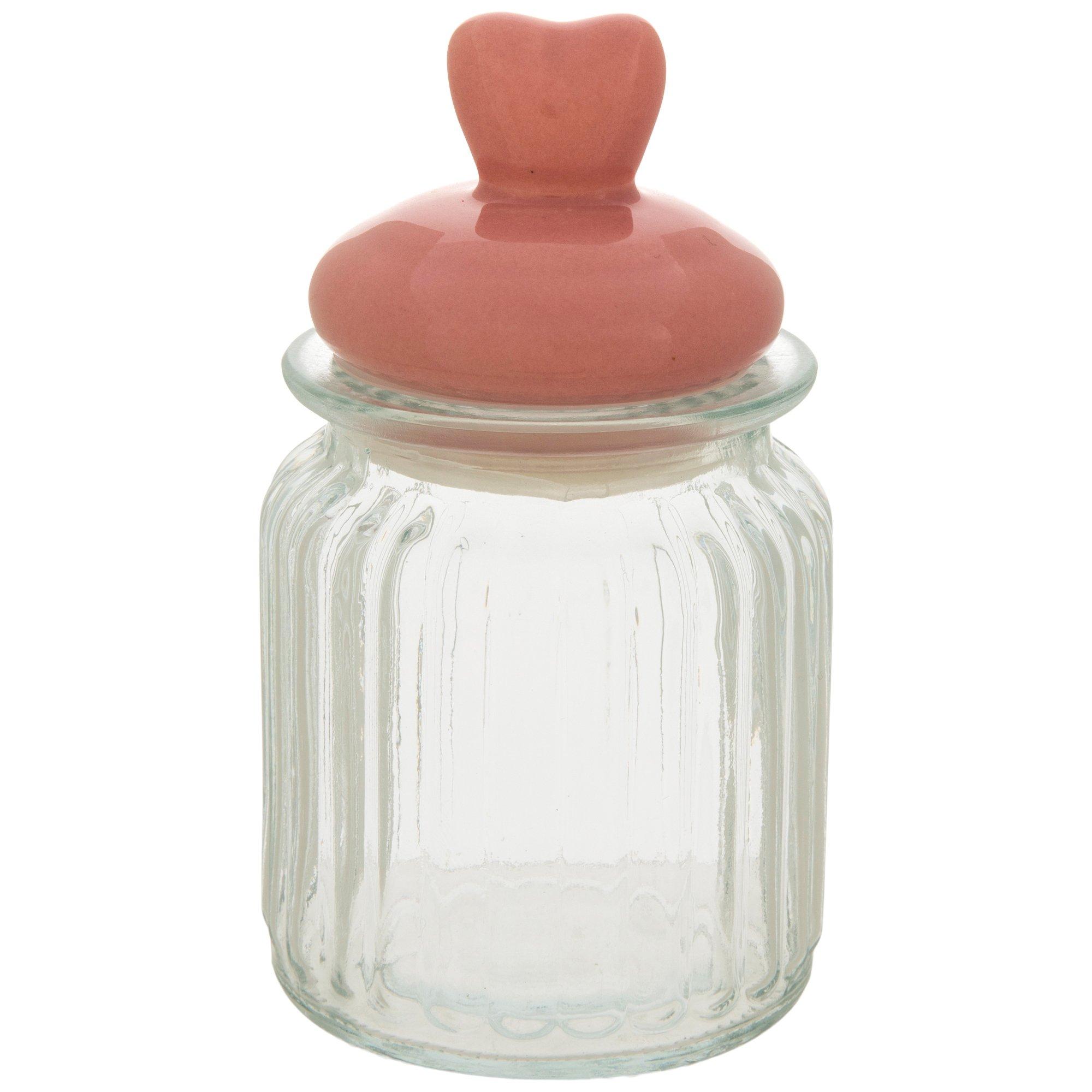 Heart Glass Jar | Hobby Lobby | 105450903