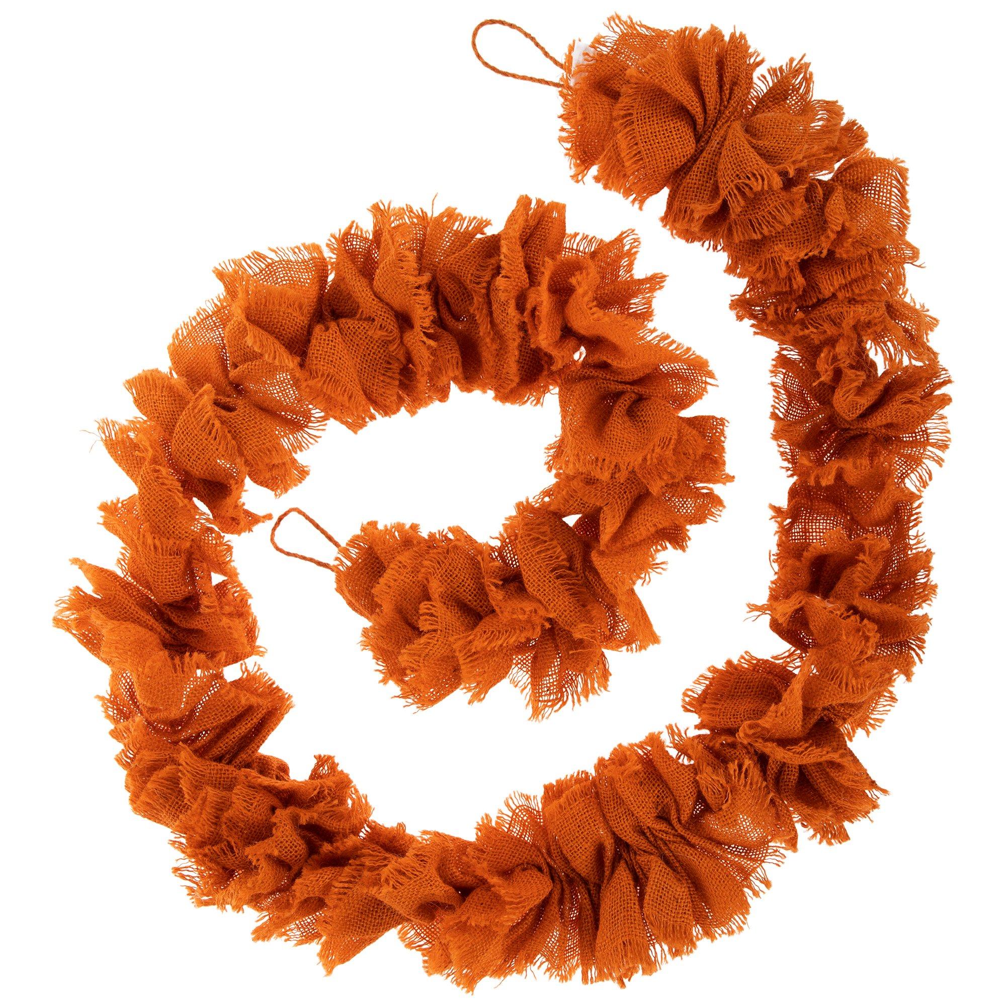 Ruffled Burlap Fall Garland | Hobby Lobby | 105542550