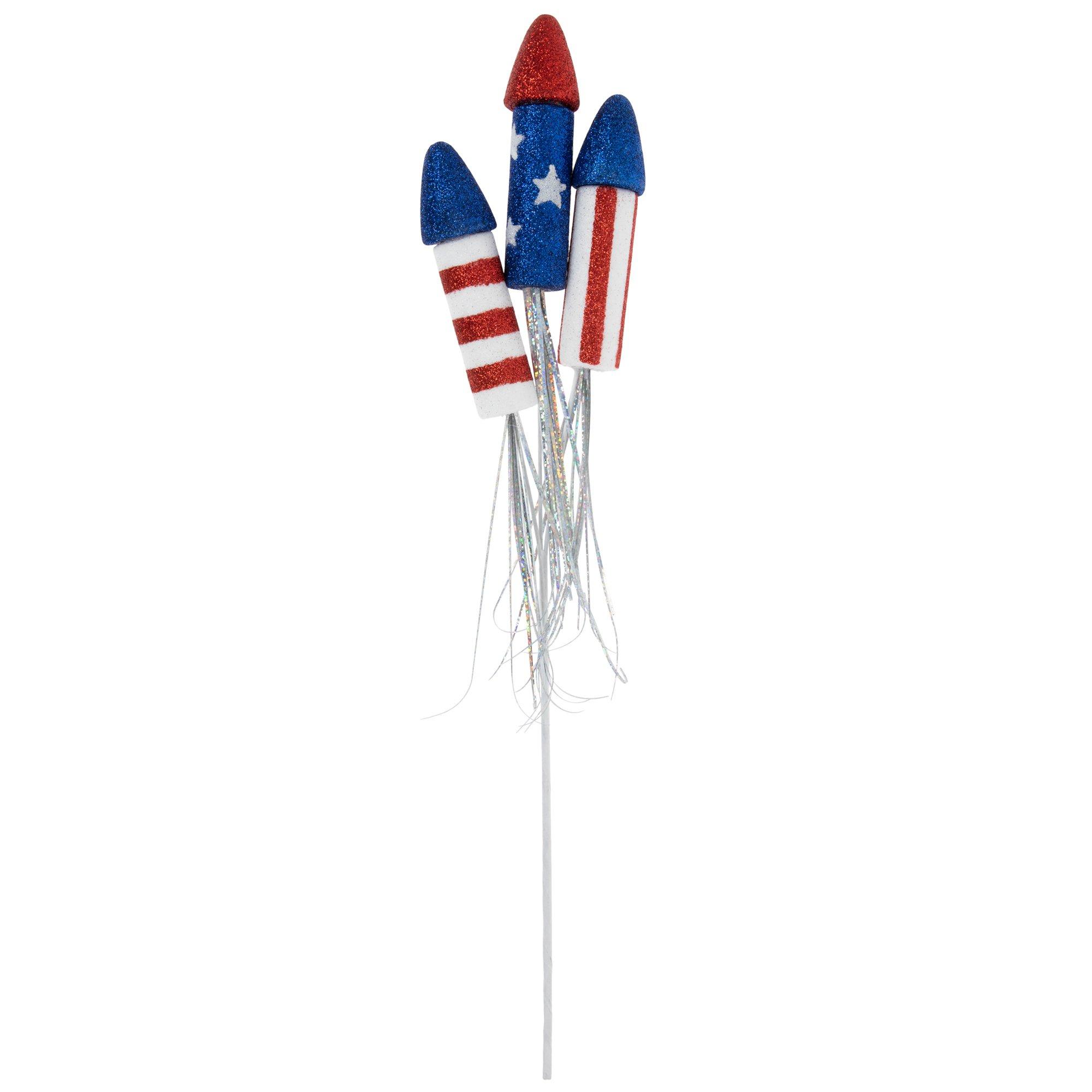 Red, White & Blue Rockets Spray | Hobby Lobby | 105604244