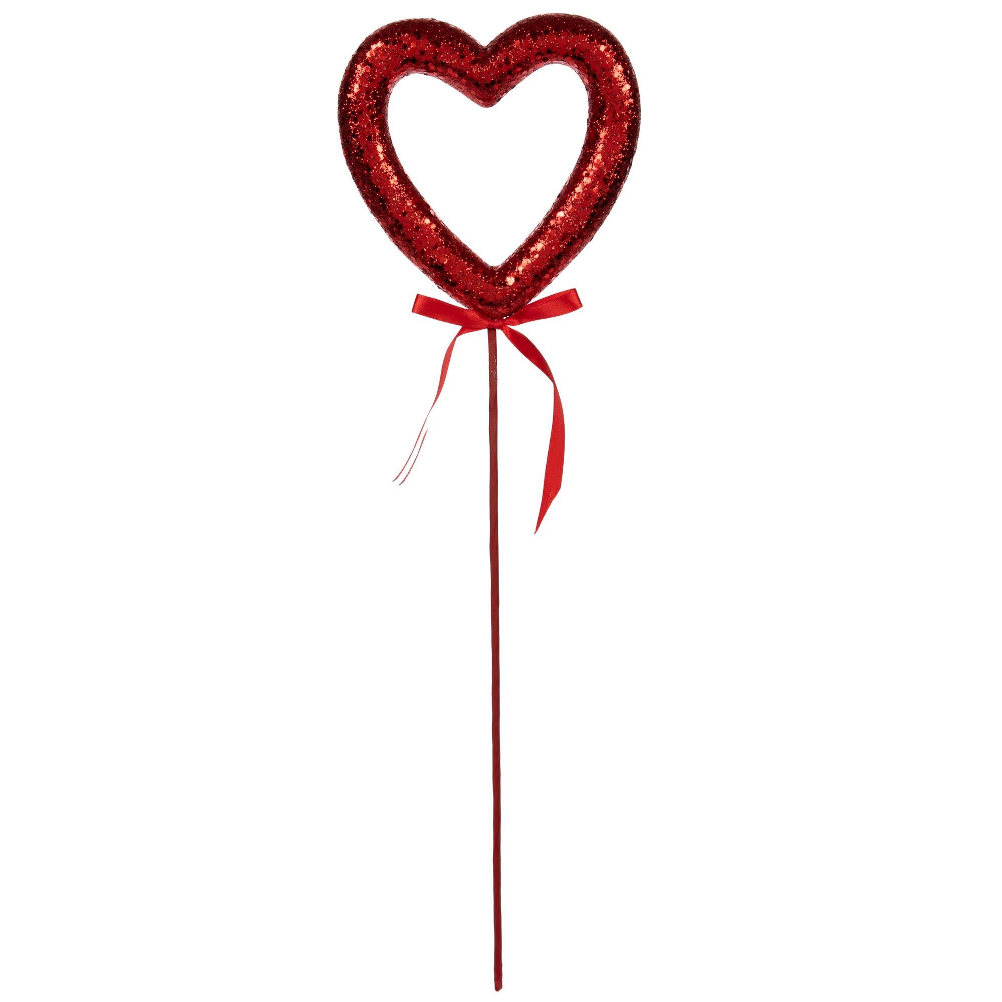 Glitter Heart Pick | Hobby Lobby | 105626783
