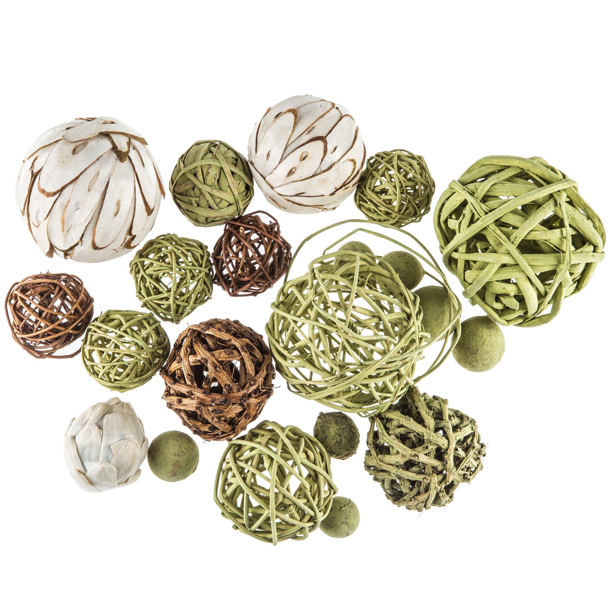 Green Decorative Spheres | Hobby Lobby | 1058445