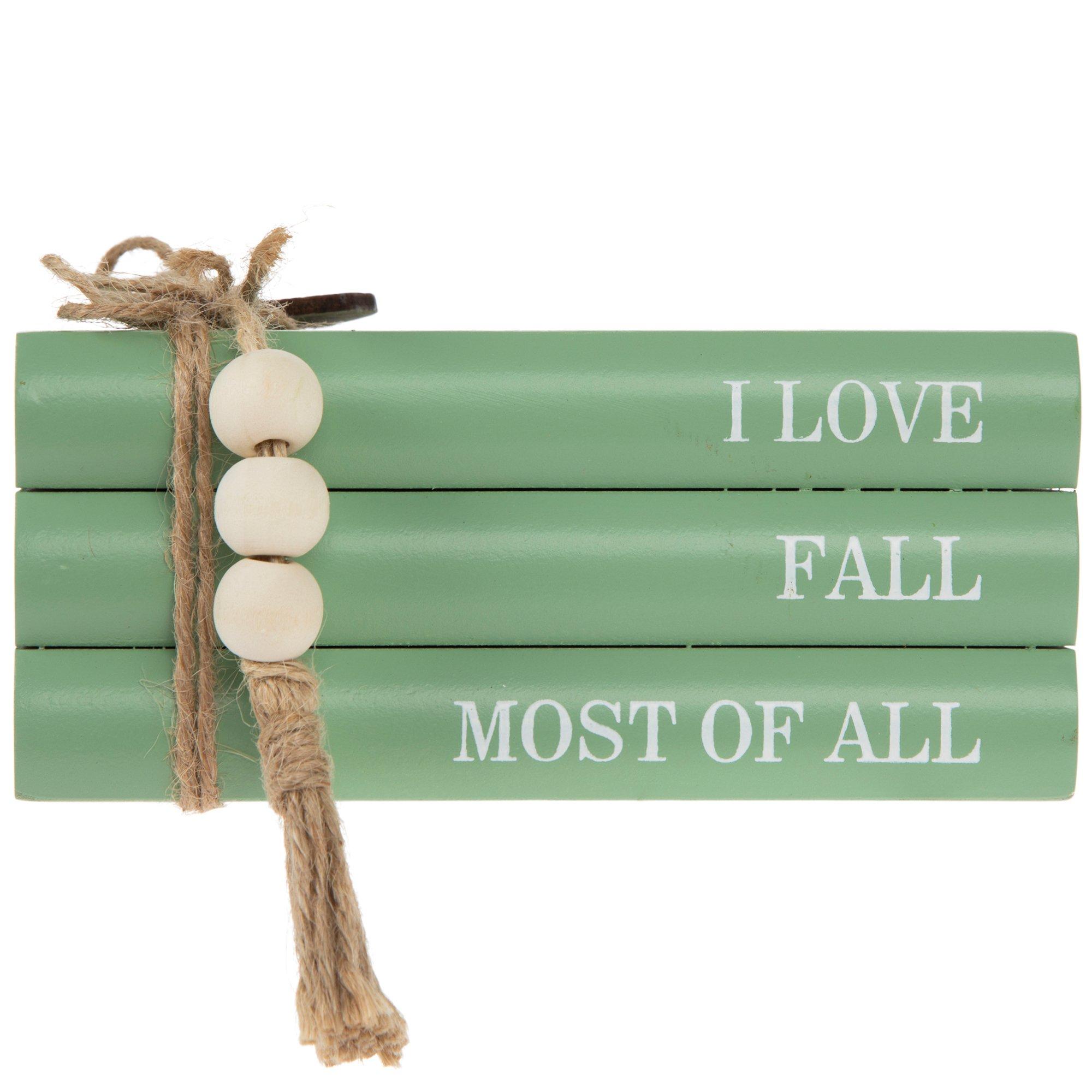 I Love Fall Stacked Books | Hobby Lobby | 105944657