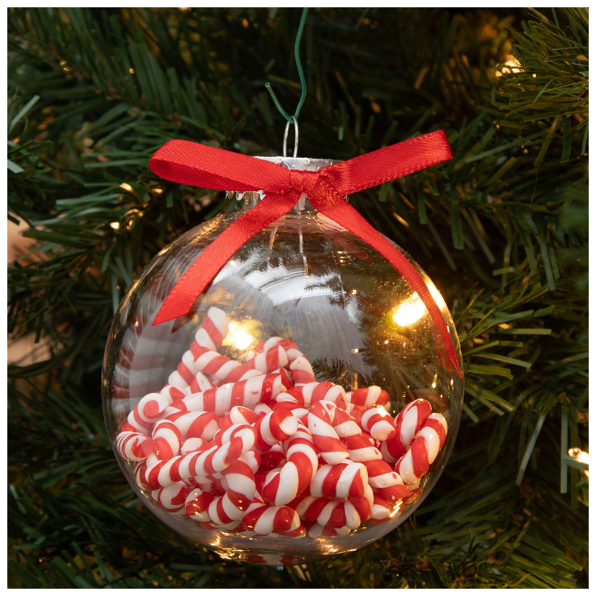 Candy Cane Ball Ornament | Hobby Lobby | 106071328