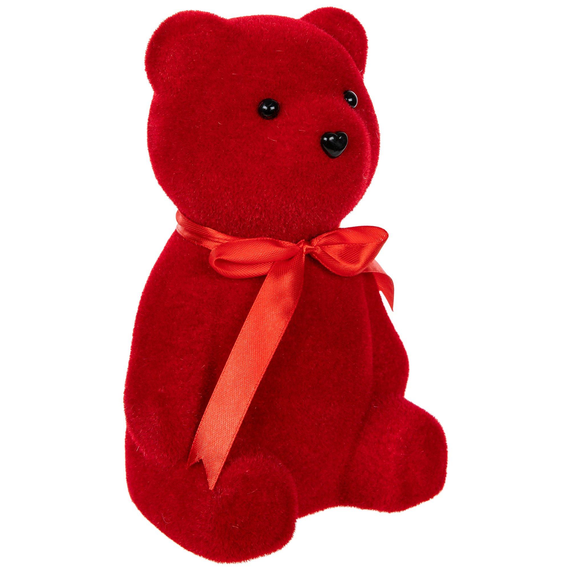 Flocked Sitting Bear | Hobby Lobby | 106278824