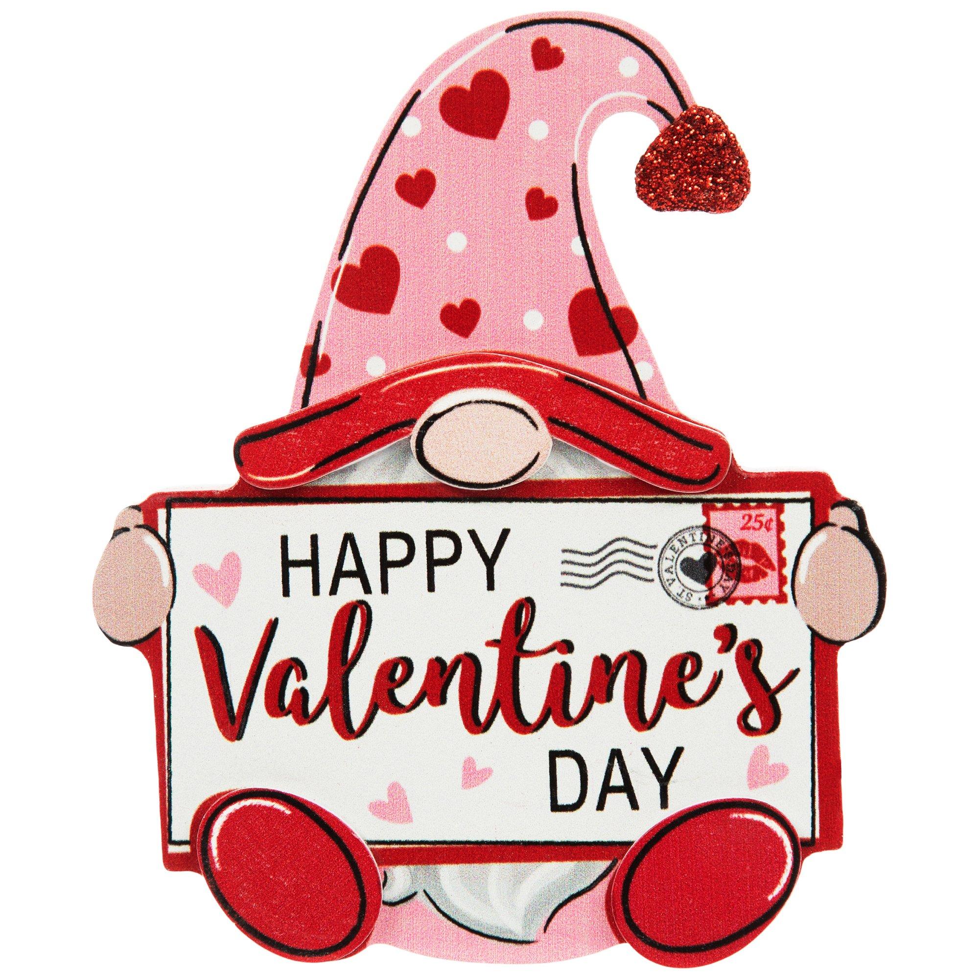 Valentine's Day Gnome Wood Decor | Hobby Lobby | 106281729