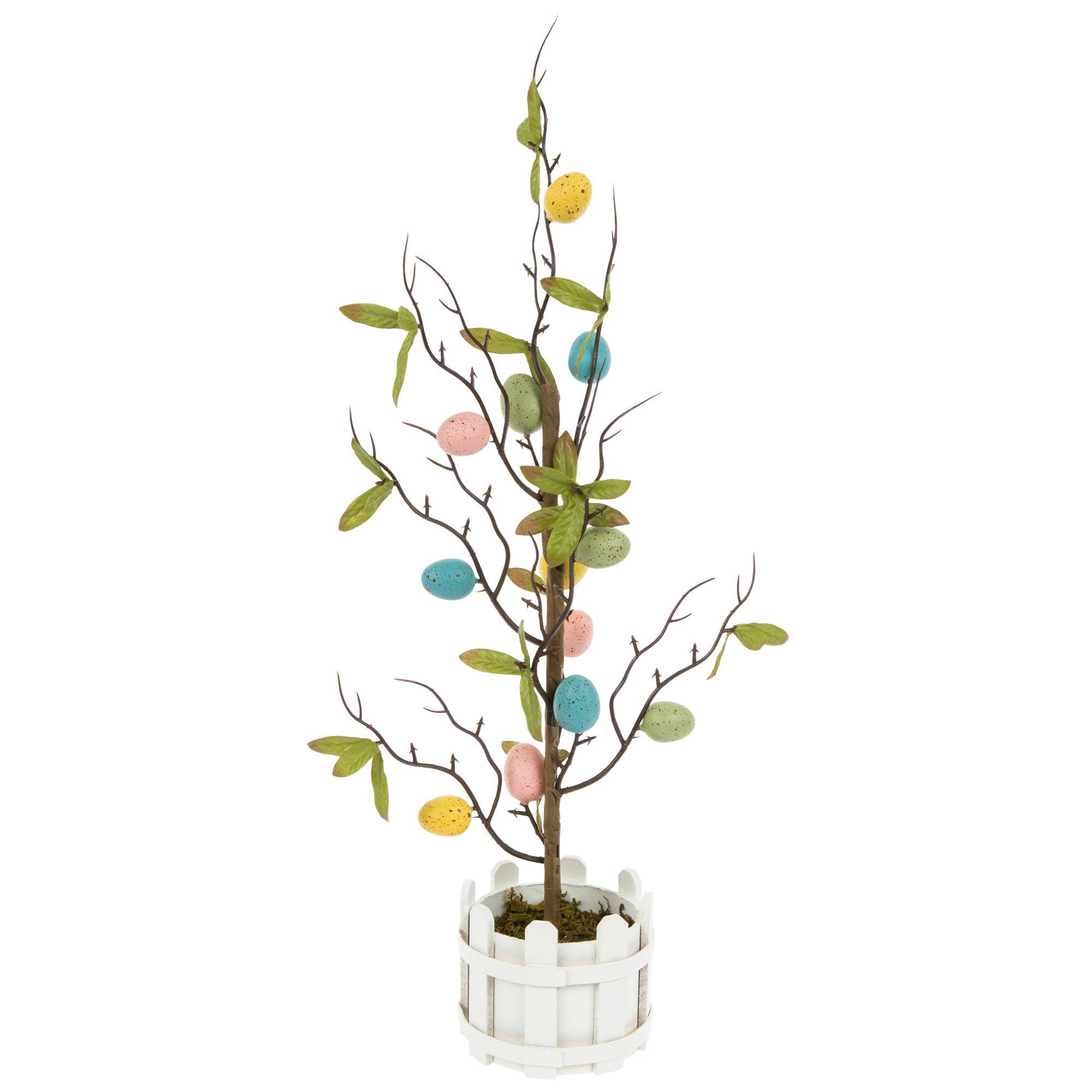 Easter Egg Tree In Picket Fence Pot | Hobby Lobby | 106296701