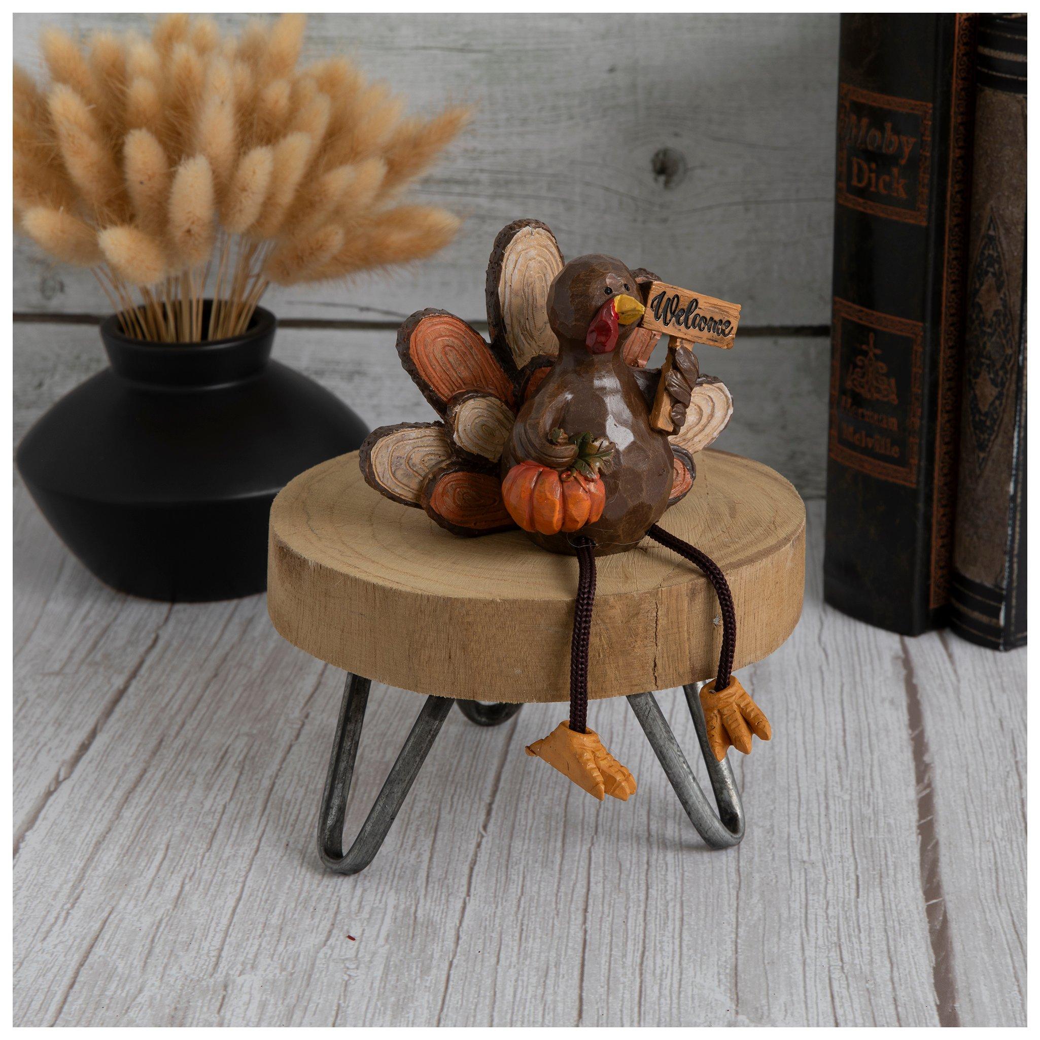 Welcome Turkey Shelf Sitter | Hobby Lobby | 106321210