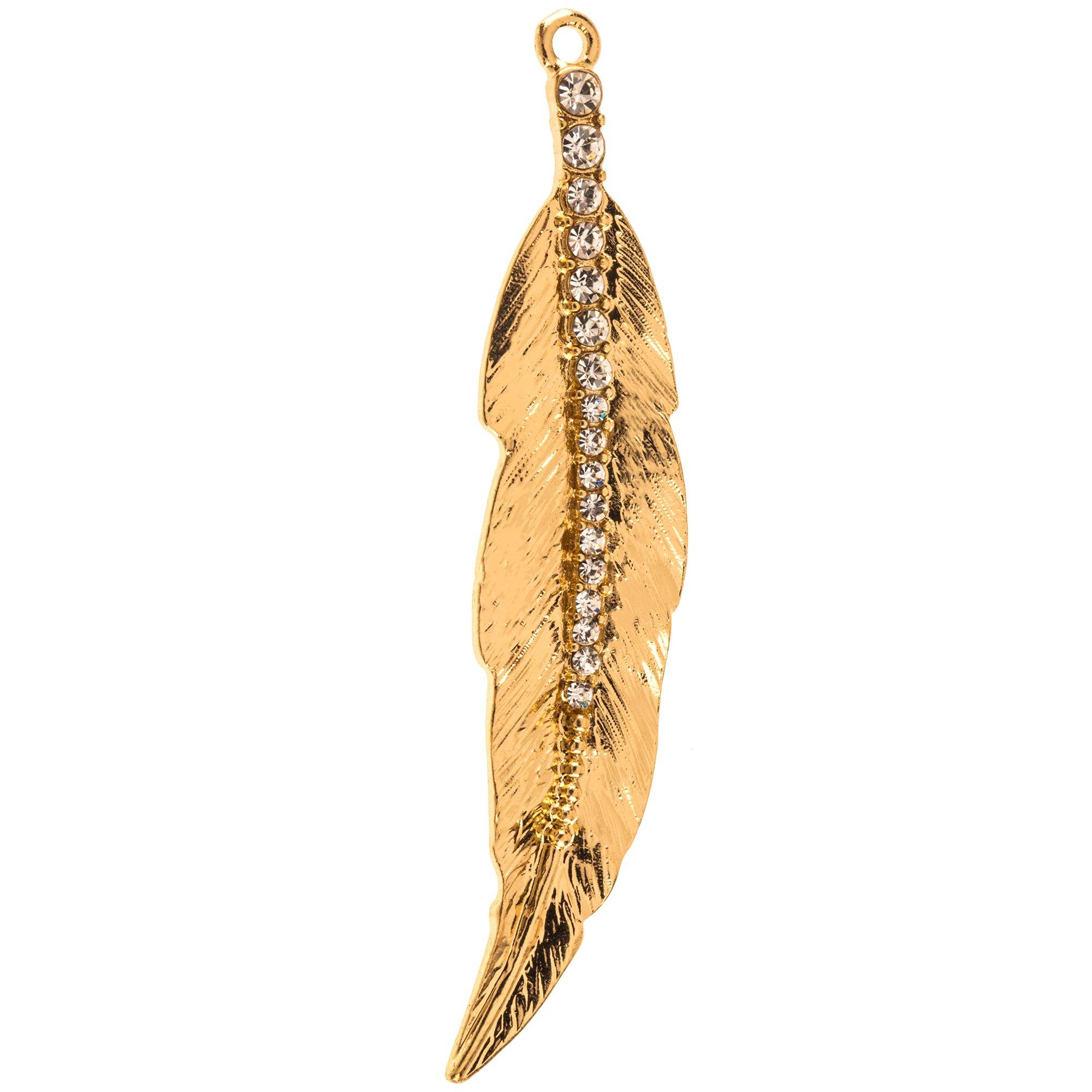 Feather Rhinestone Pendant | Hobby Lobby | 1074574