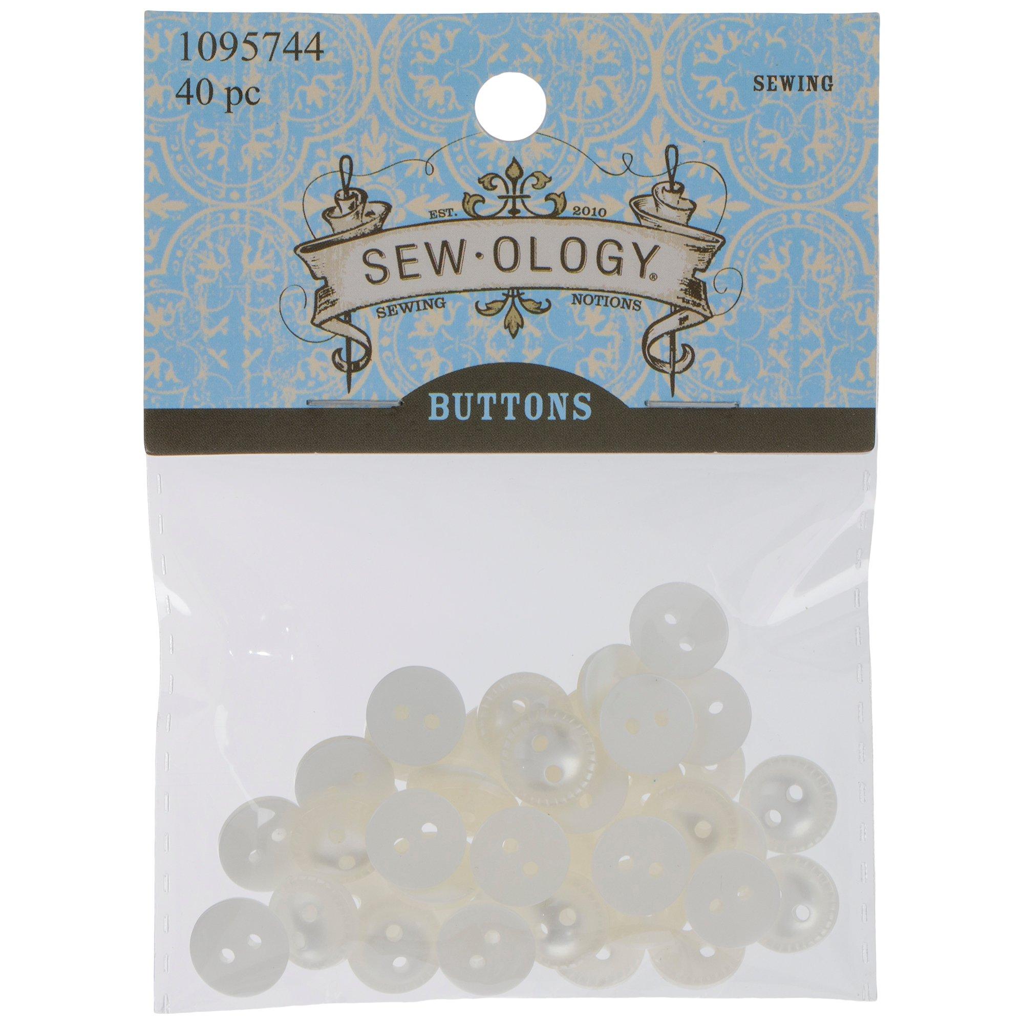 White Round Buttons | Hobby Lobby | 1095744 White Round Buttons | Hobby Lobby | 1095744