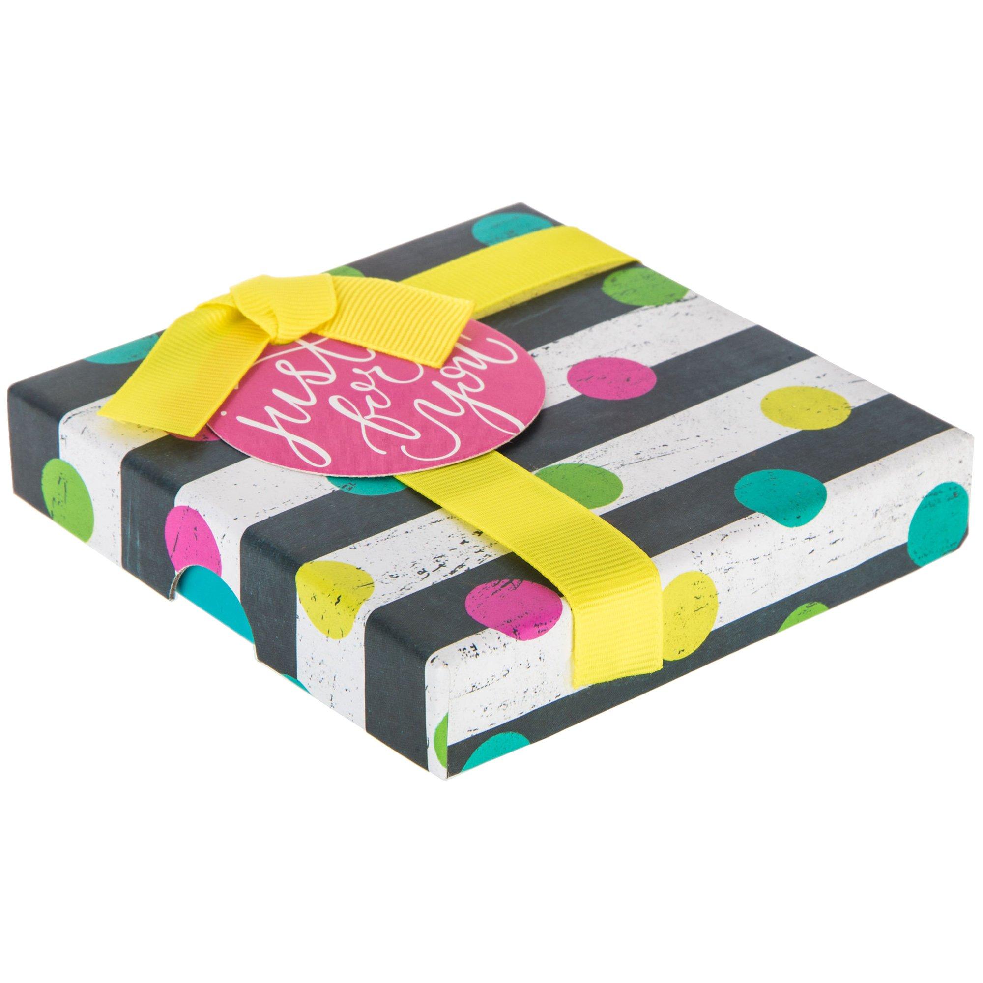 Confetti Dot & Striped Just For You Gift Box | Hobby Lobby | 1100197