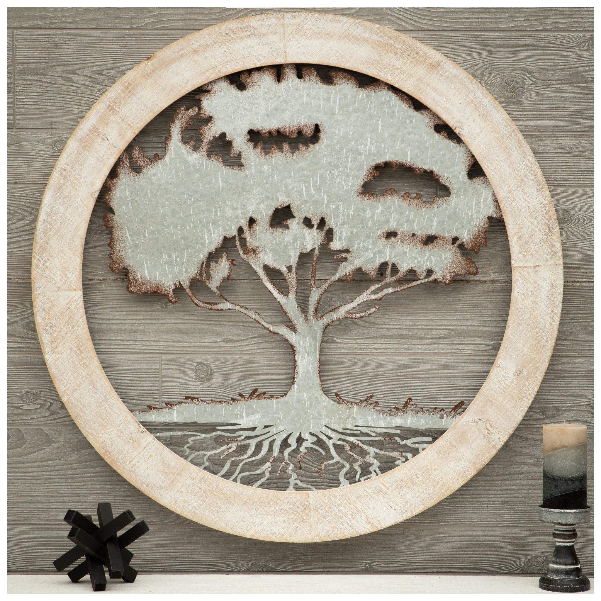 Rustic Tree Round Wall Decor | Hobby Lobby | 1120393