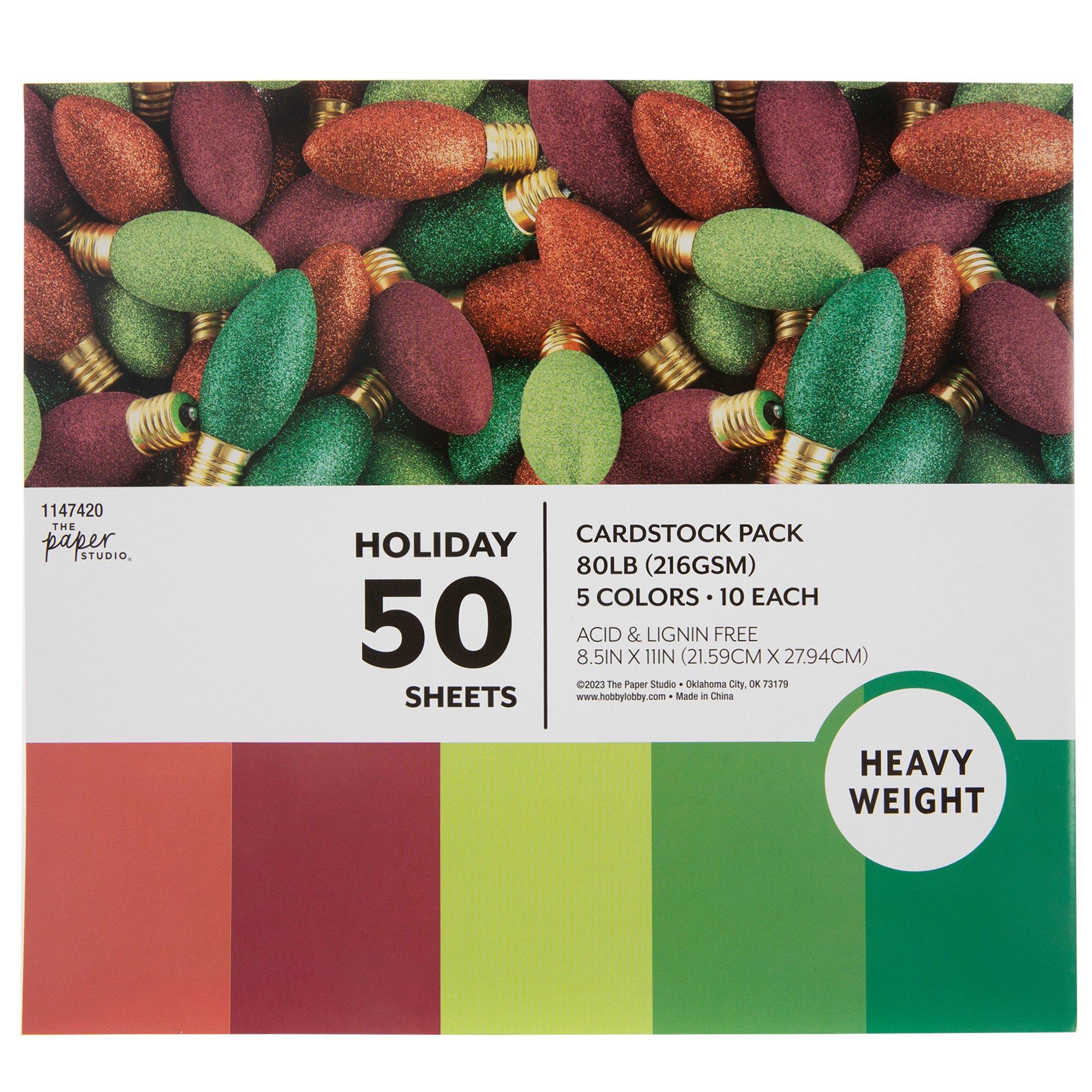 Cardstock Paper Pack - 8 1/2" x 11" | Hobby Lobby | 1147420