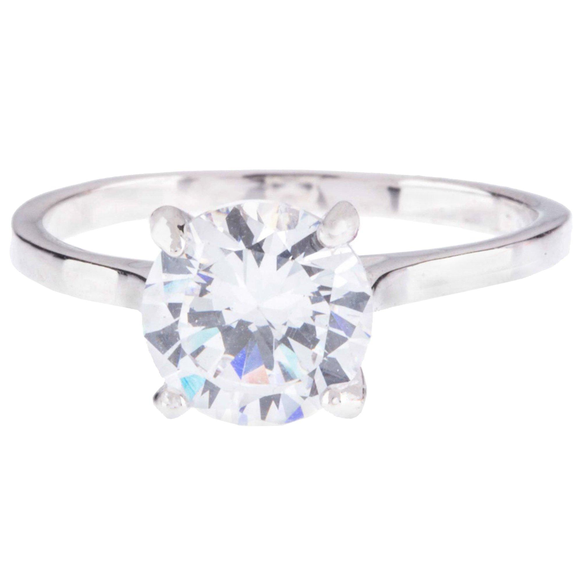 Solitaire Cubic Zirconia Ring | Hobby Lobby | 1151935