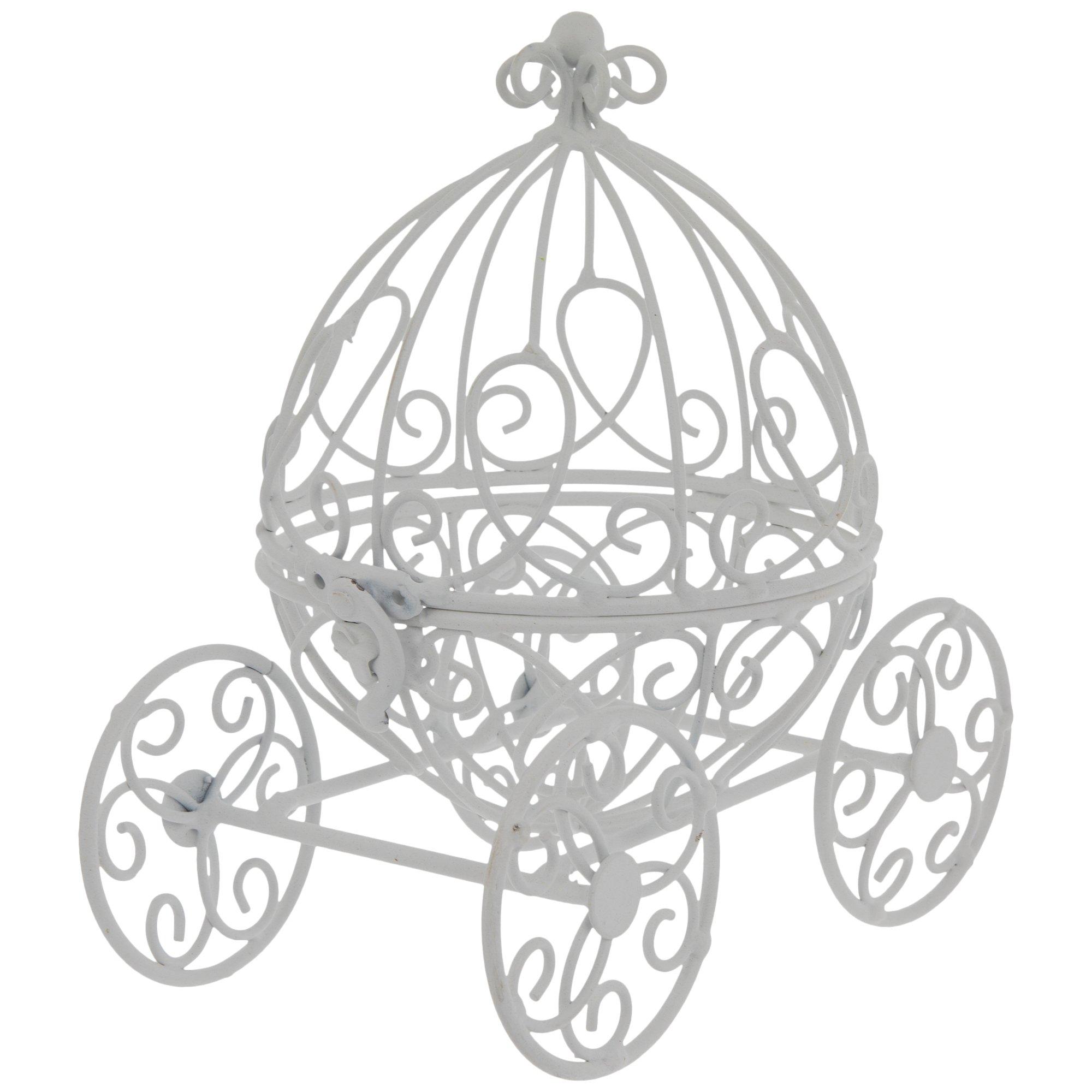 White Metal Carriage | Hobby Lobby | 1176866