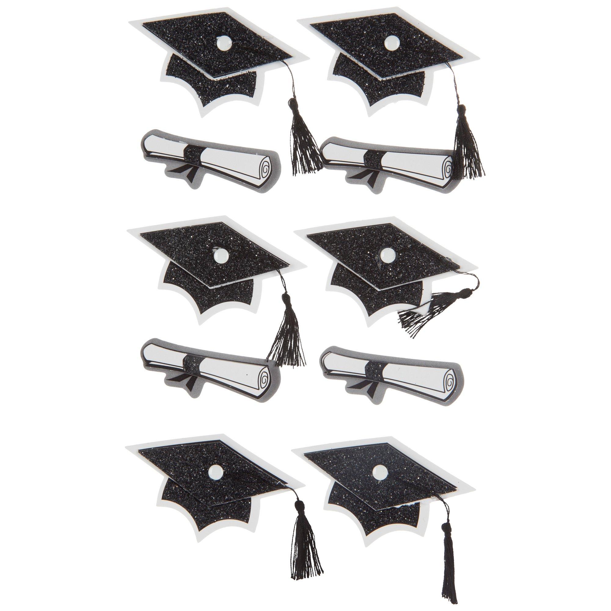 Graduation Icons 3D Stickers | Hobby Lobby | 1178615
