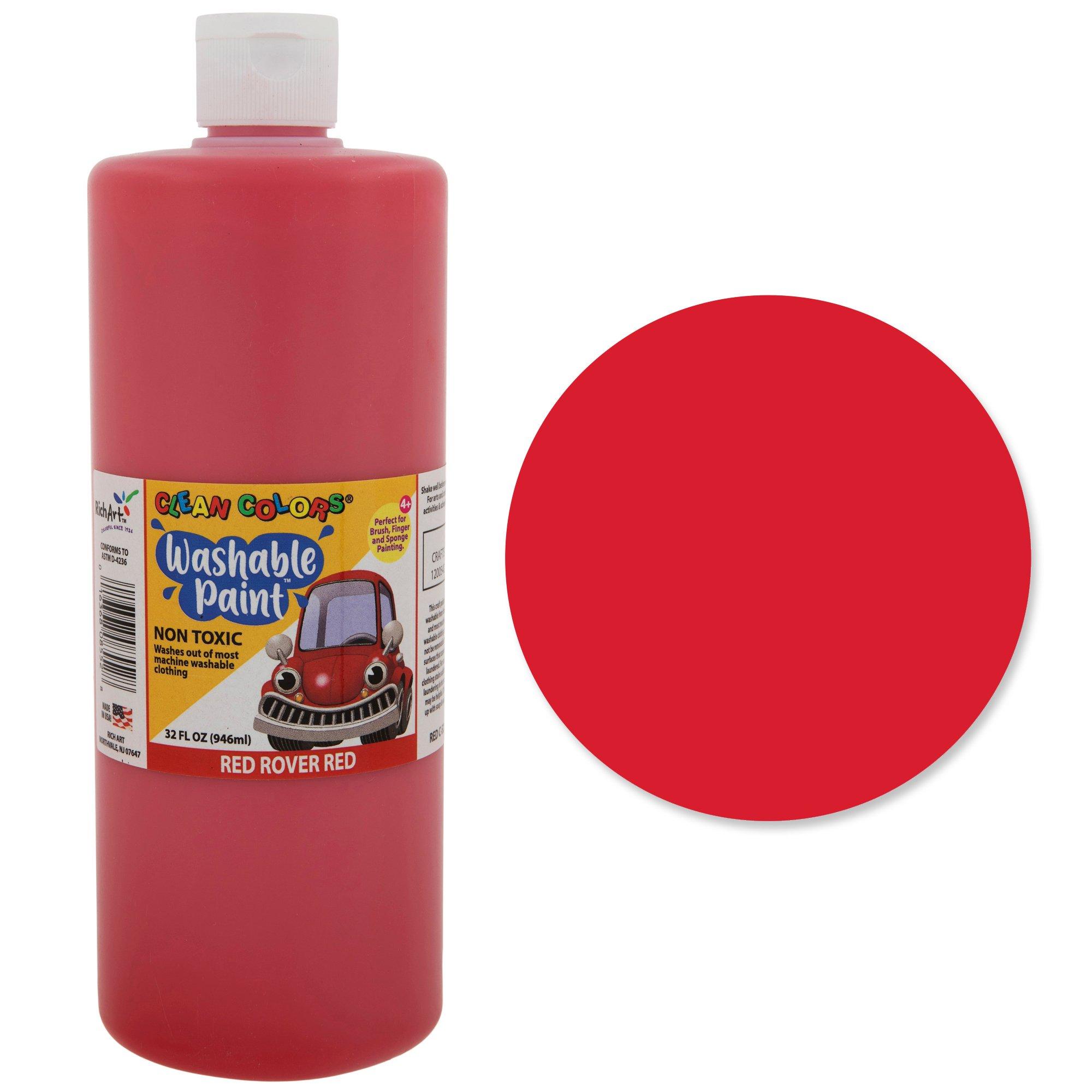 Rich Art Clean Colors Washable Paint | Hobby Lobby | 1200542