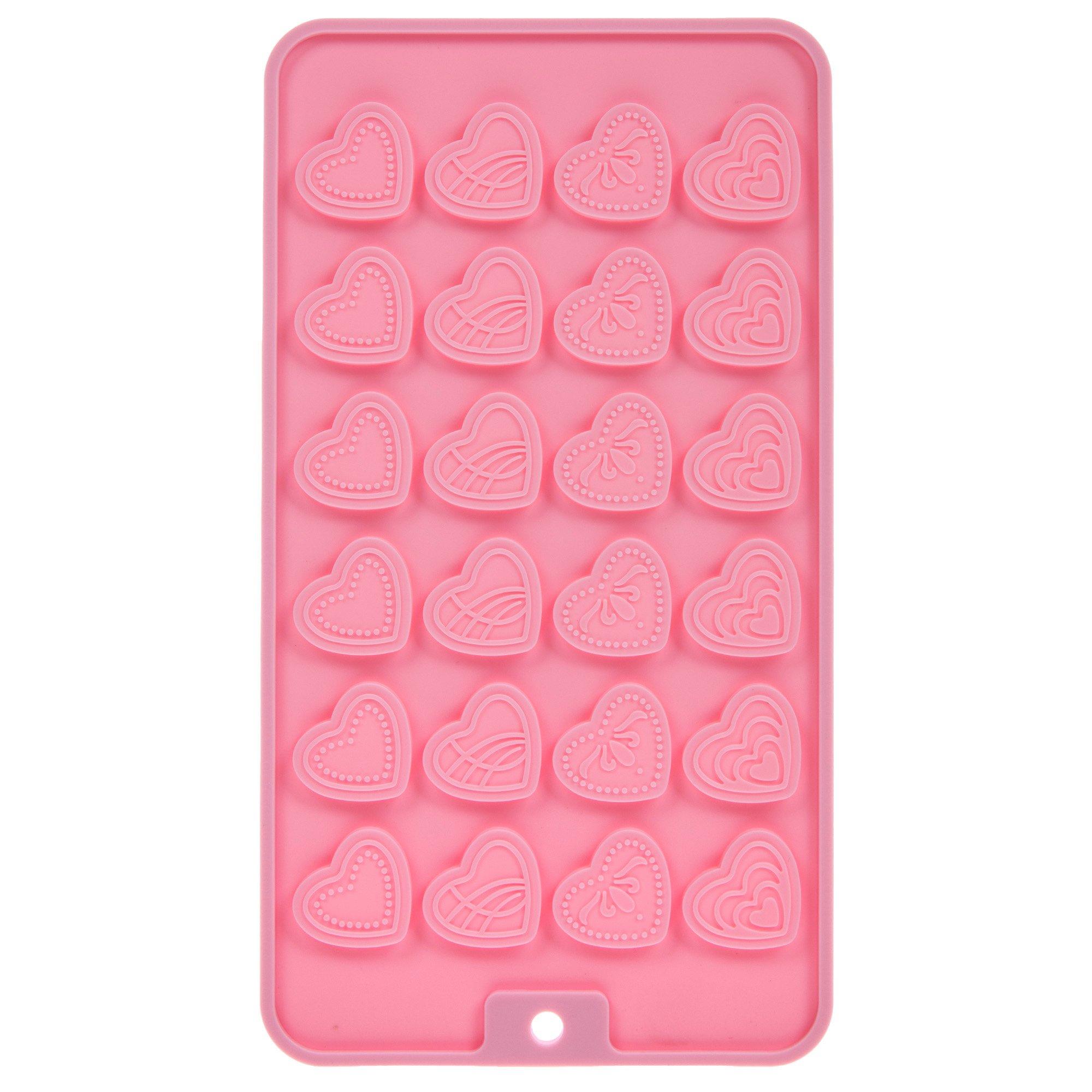 Thin Hearts Silicone Candy Mold | Hobby Lobby | 1227396