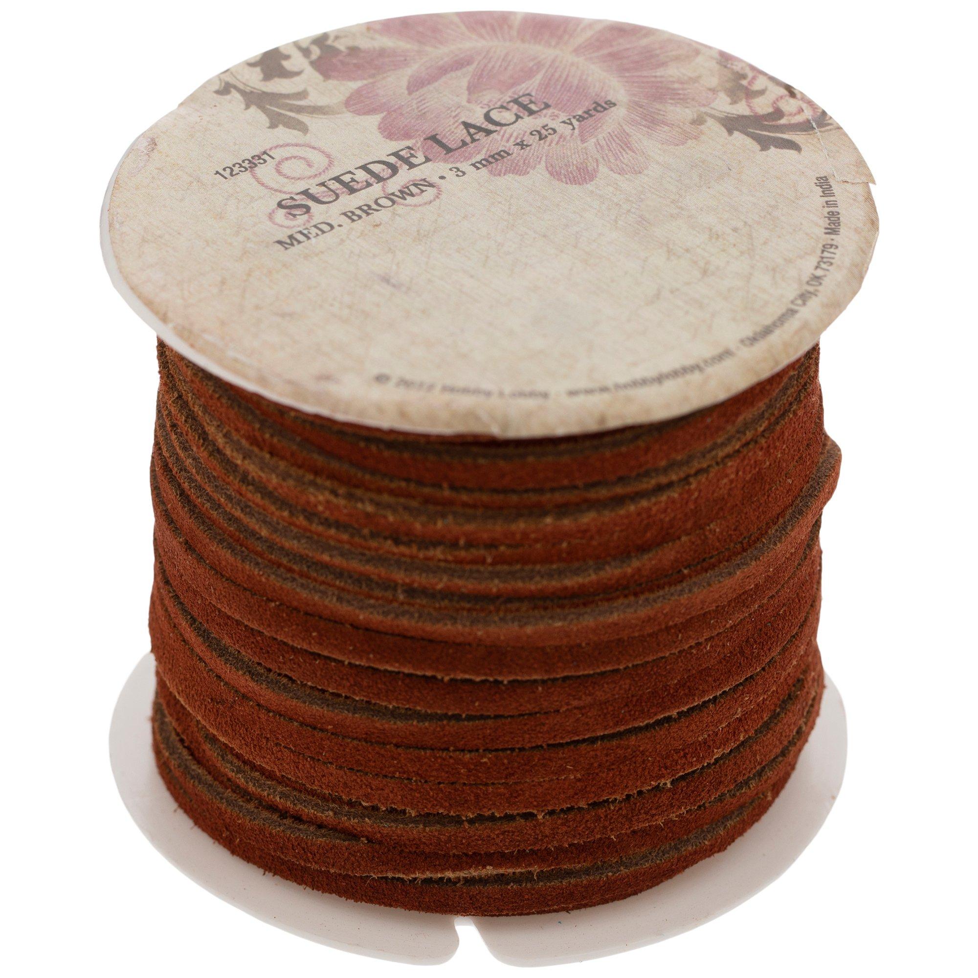 Suede Lace Spool - 3mm | Hobby Lobby | 123331