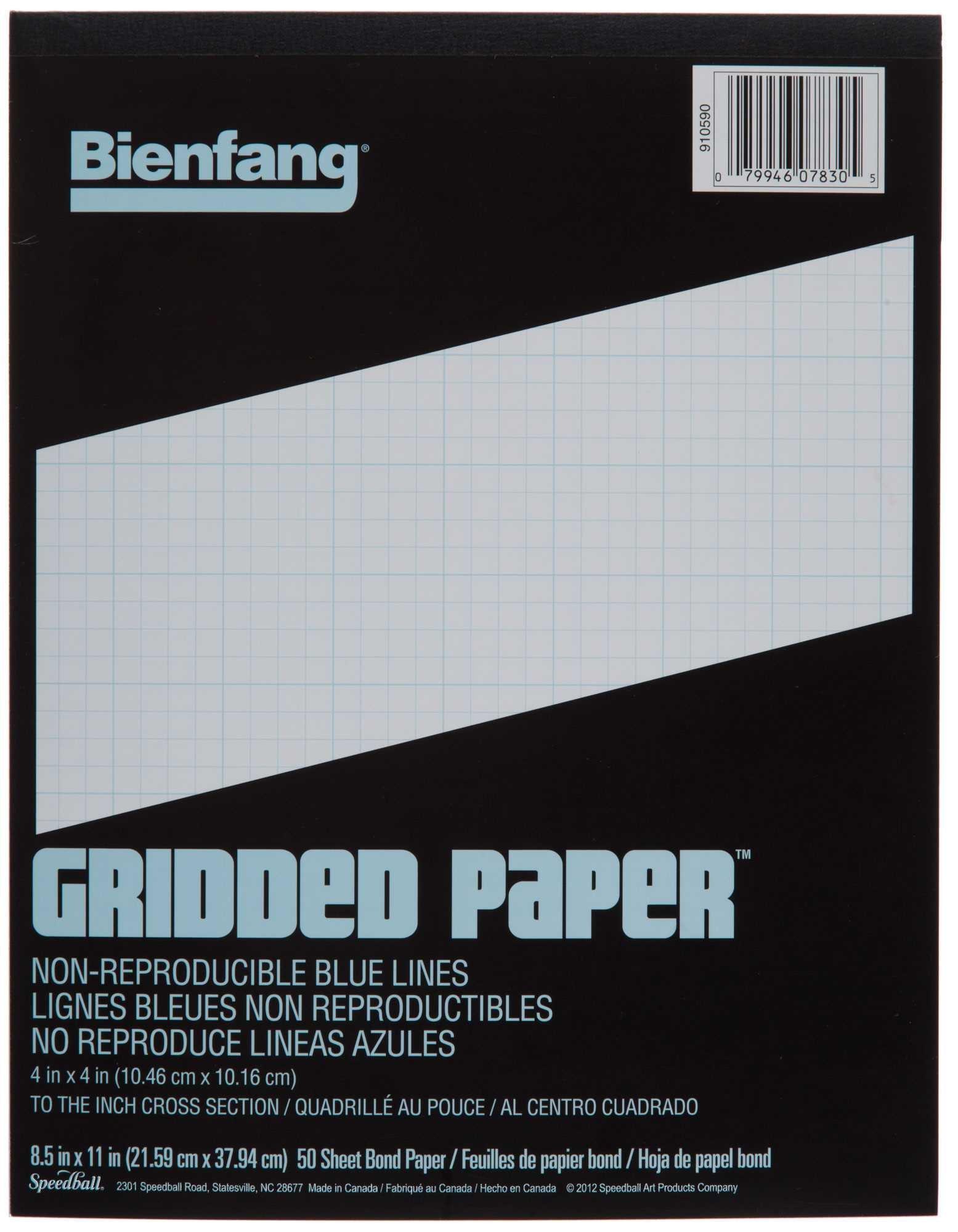 Cross Section Gridded Paper Pad - 8 1/2" x 11" | Hobby Lobby | 123695