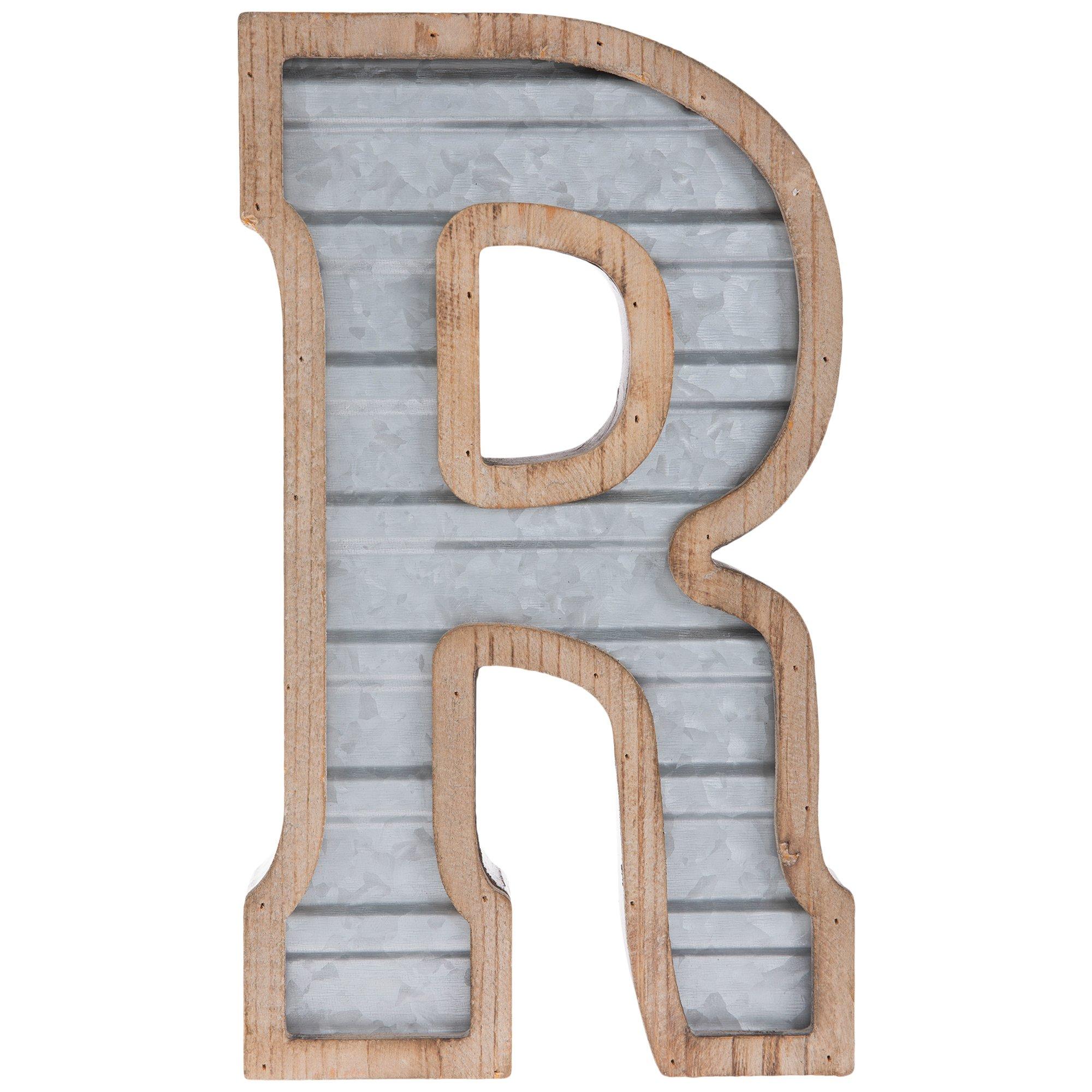 Galvanized Metal Letter Wall Decor | Hobby Lobby | 1282235