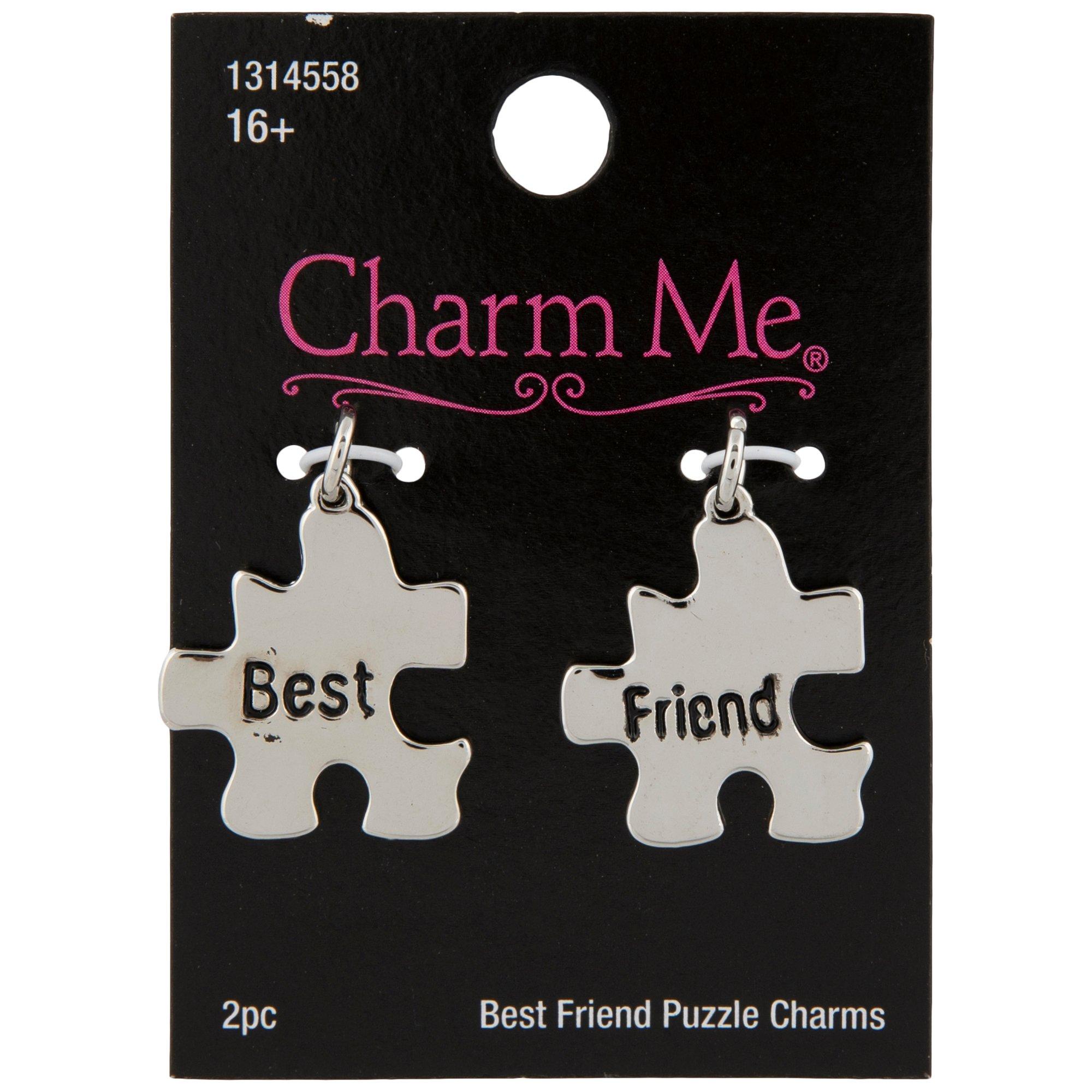 Best Friend Puzzle Piece Charms | Hobby Lobby | 1314558