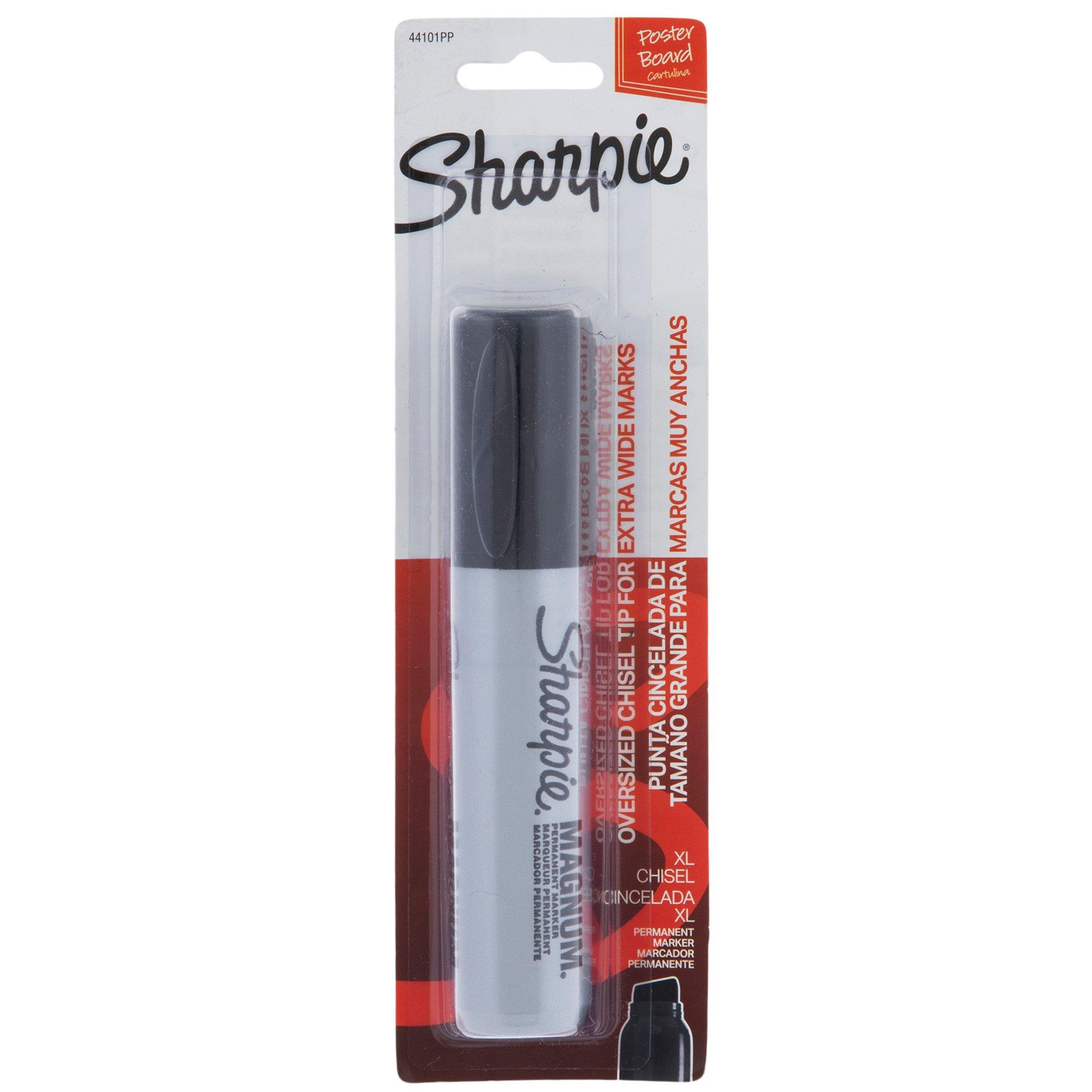 Black XL Chisel Tip Magnum Sharpie Marker | Hobby Lobby | 132159