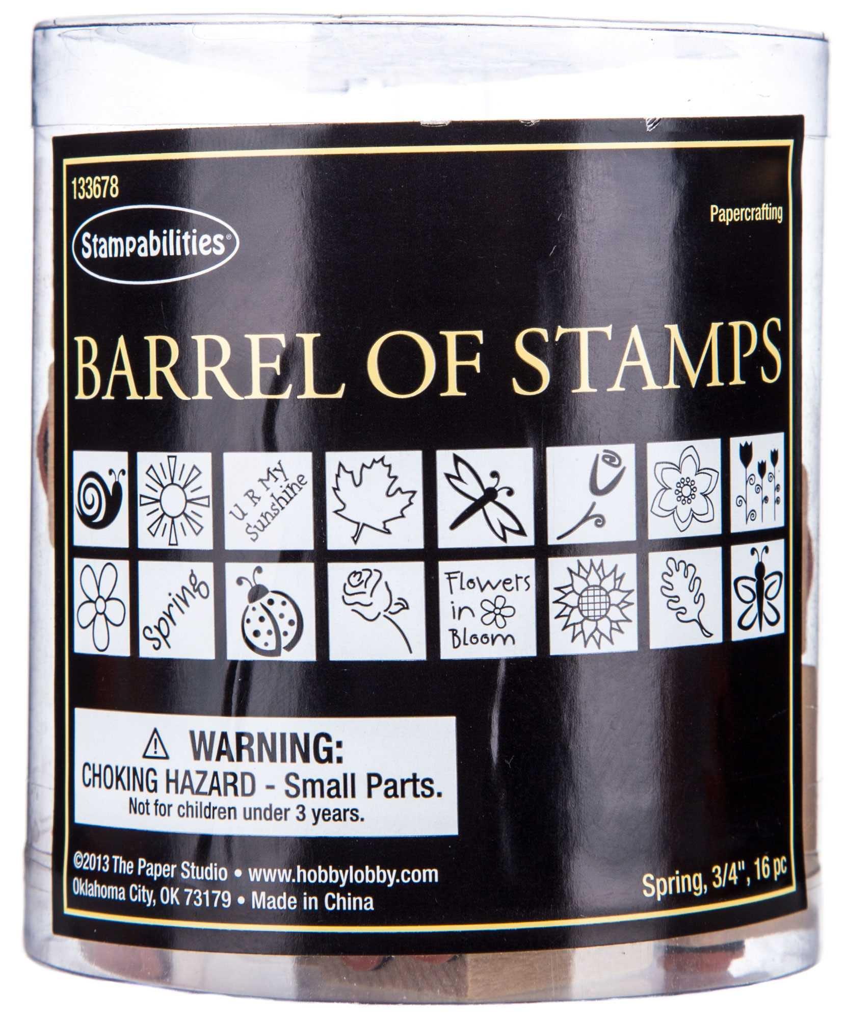Spring Barrel of Stamps | Hobby Lobby | 133678