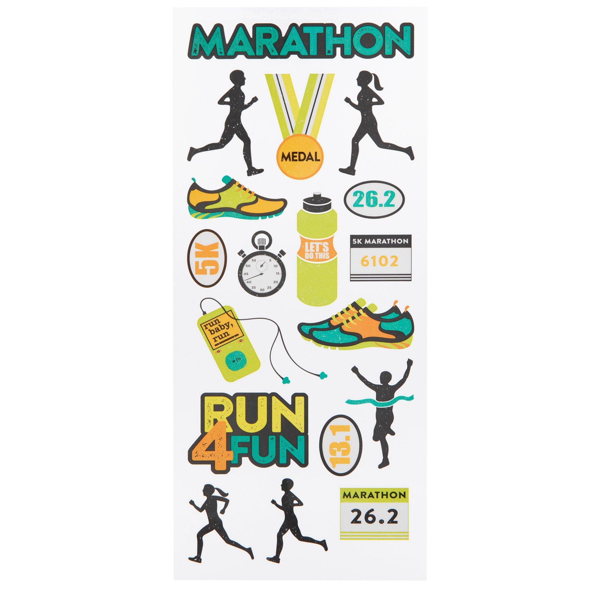Marathon & Running Stickers | Hobby Lobby | 1344464