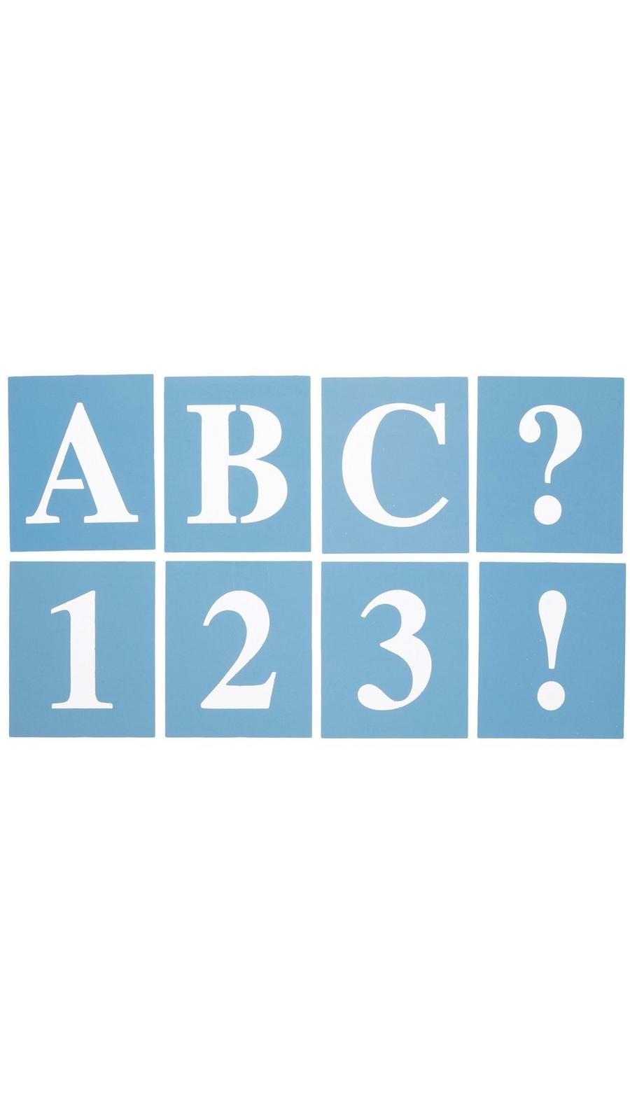 Hobby Lobby Stencils Letters