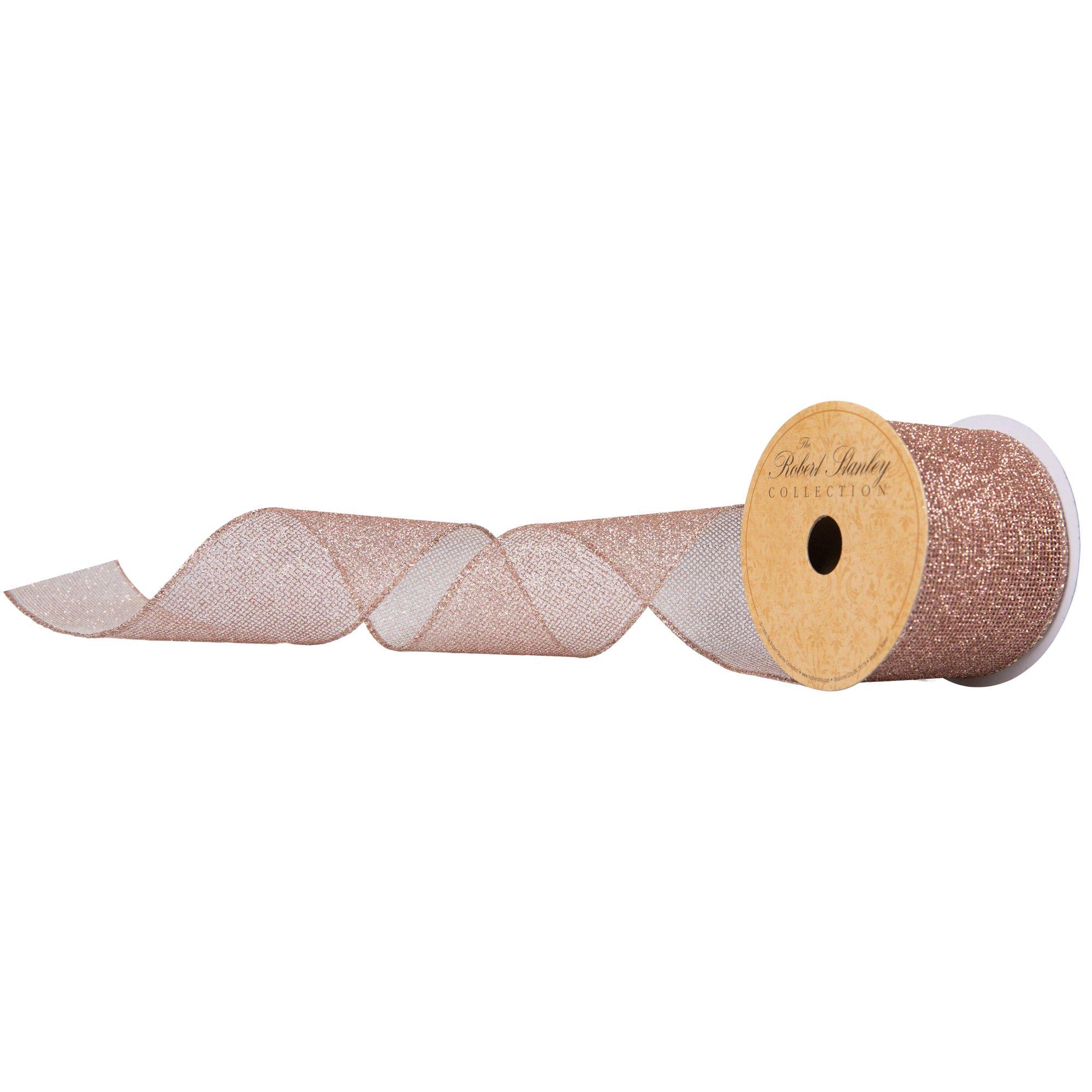 Glitter Mesh Wired Edge Ribbon - 2 1/2" | Hobby Lobby | 1386614