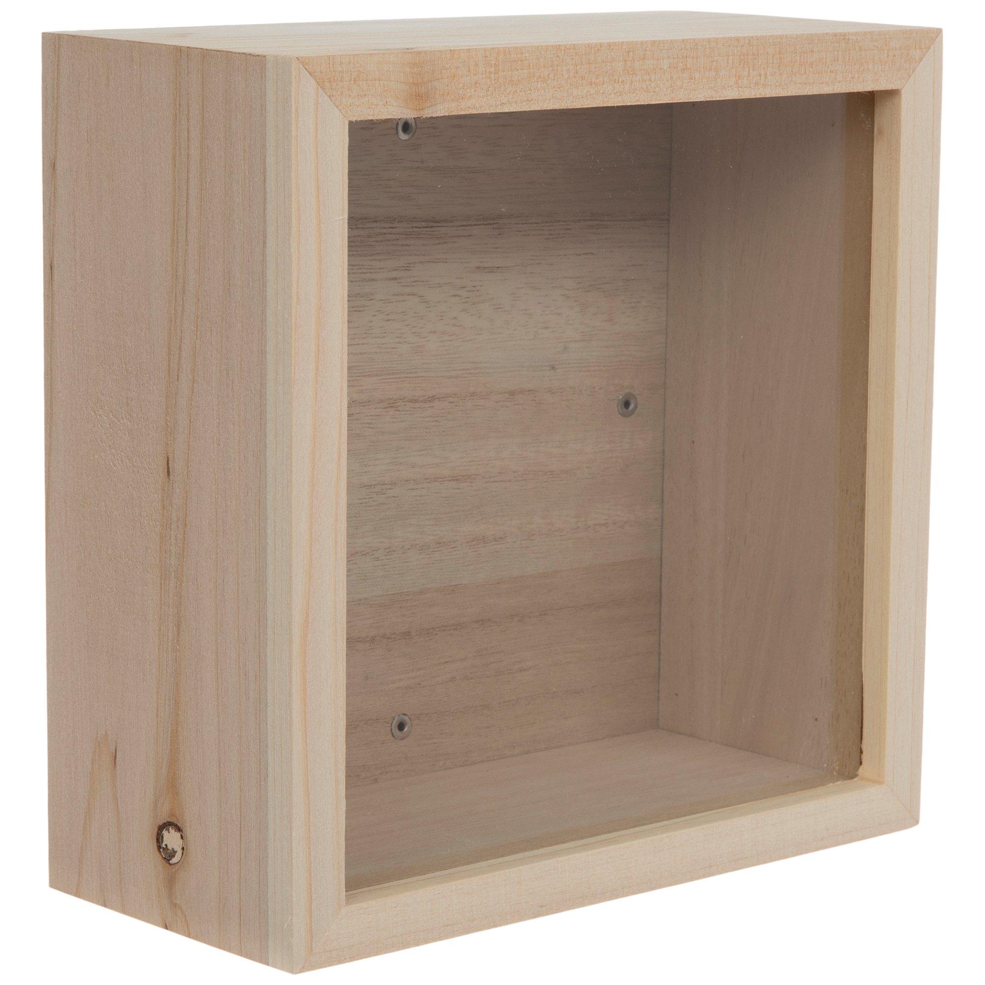 Square Wood Shadow Box | Hobby Lobby | 1403013